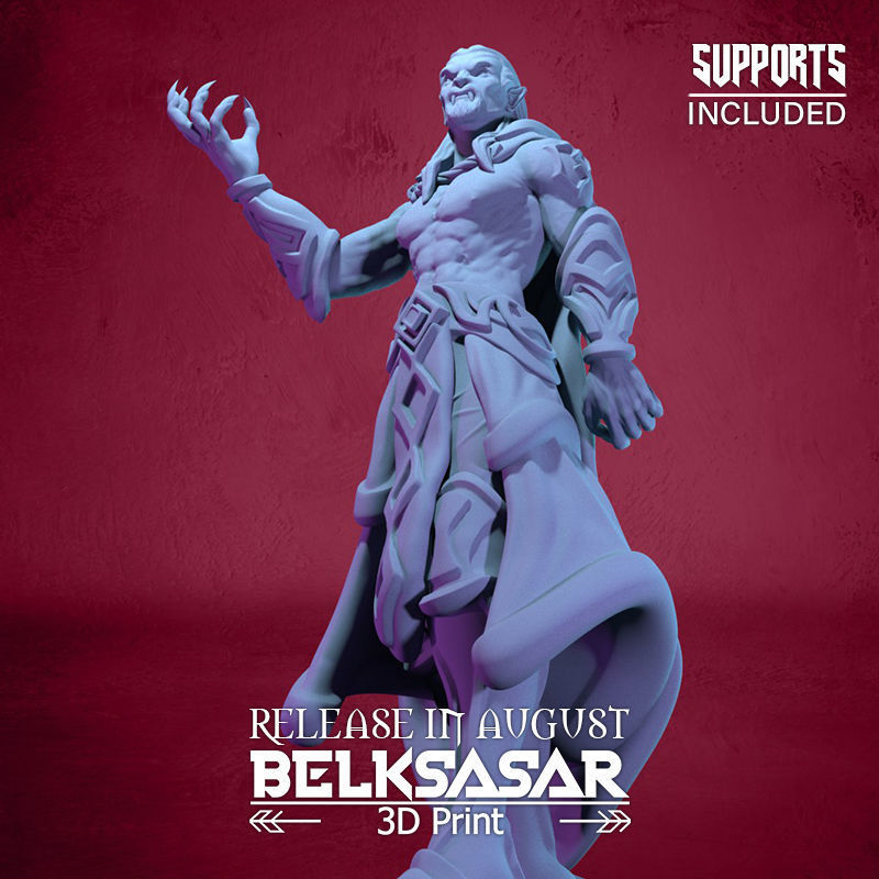 Gariel the Vampire Lord 3D model 3D printable | CGTrader