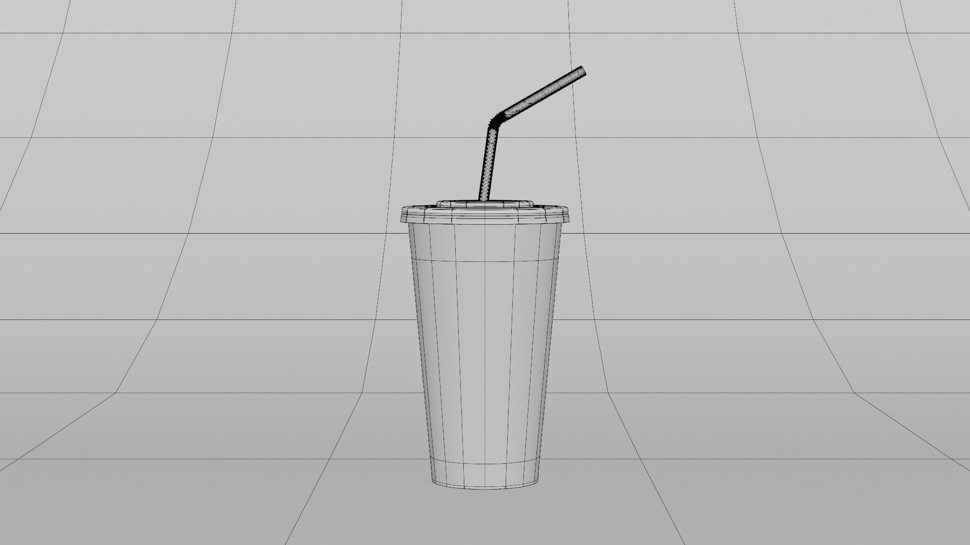 Disposable Milkshake Paper Cup 3D Model 3D model | CGTrader