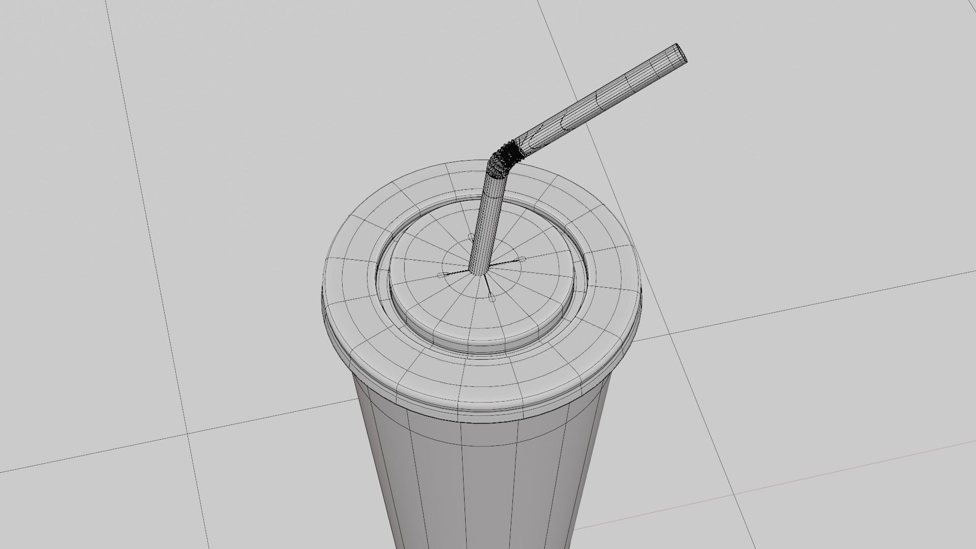 Disposable Milkshake Paper Cup 3D Model 3D model | CGTrader