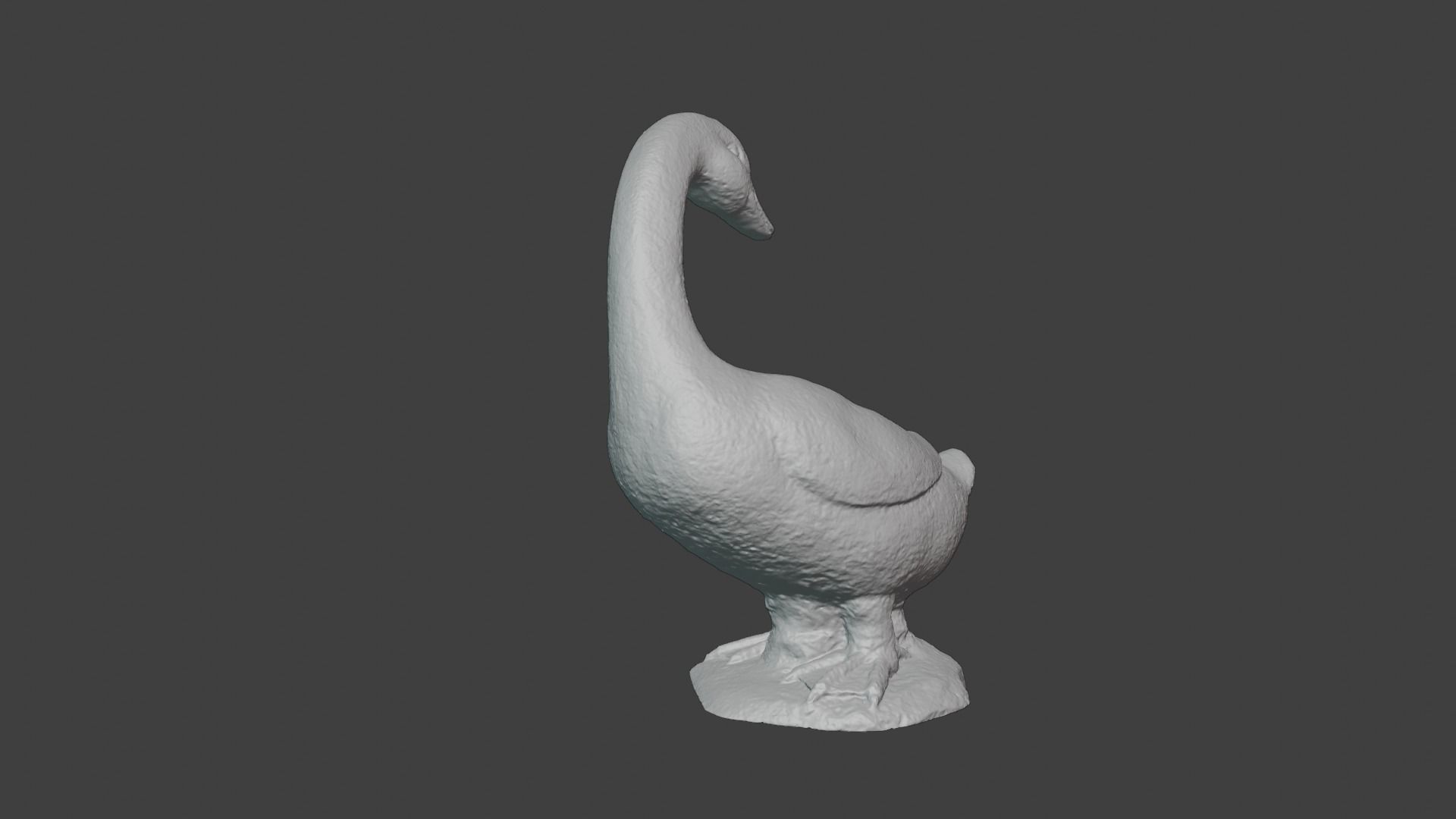 Garden goose 3D model 3D printable | CGTrader