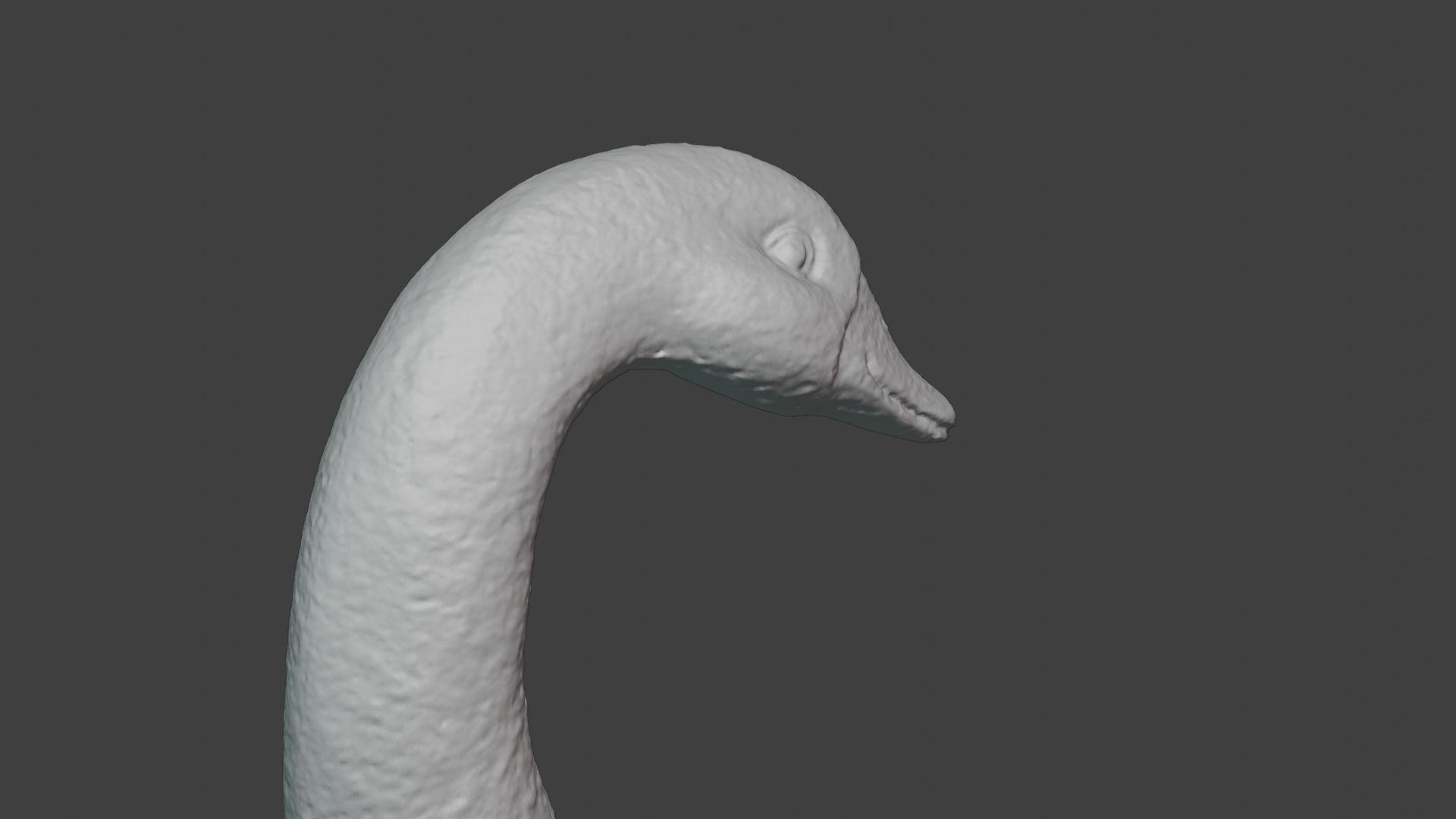 Garden goose 3D model 3D printable | CGTrader