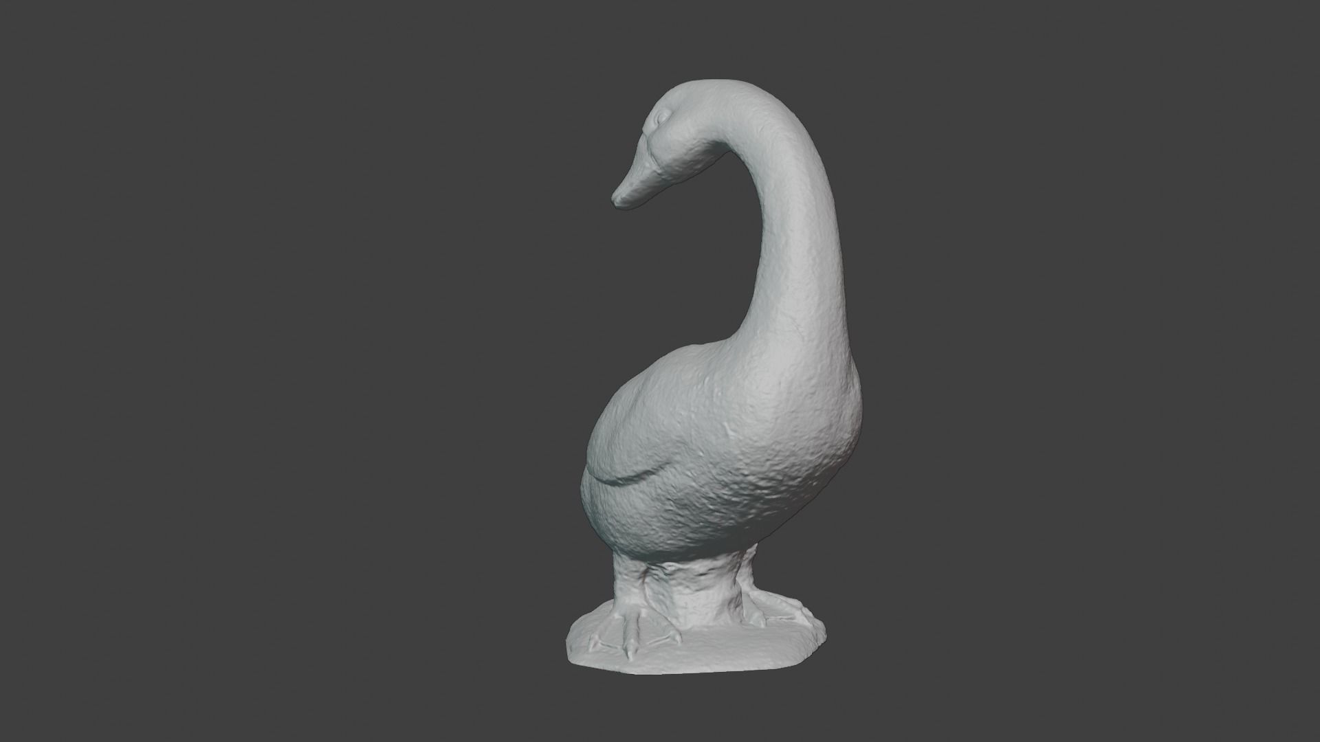 Garden goose 3D model 3D printable | CGTrader
