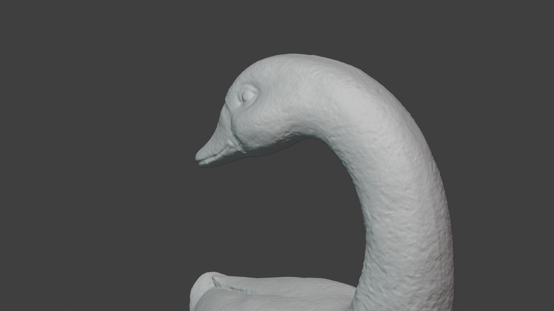 Garden goose 3D model 3D printable | CGTrader