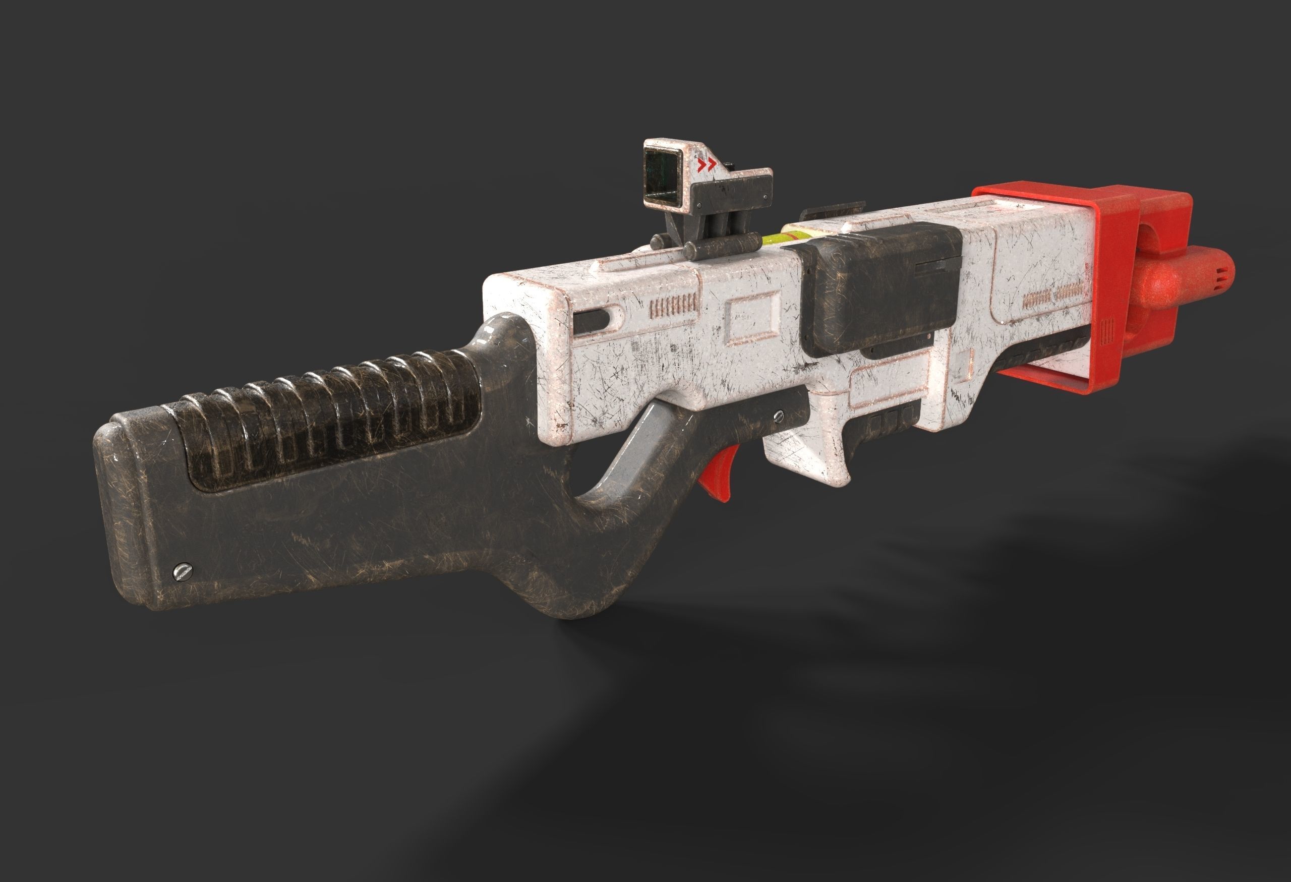 Institute Laser Rifle Fallout 3D model 3D printable | CGTrader