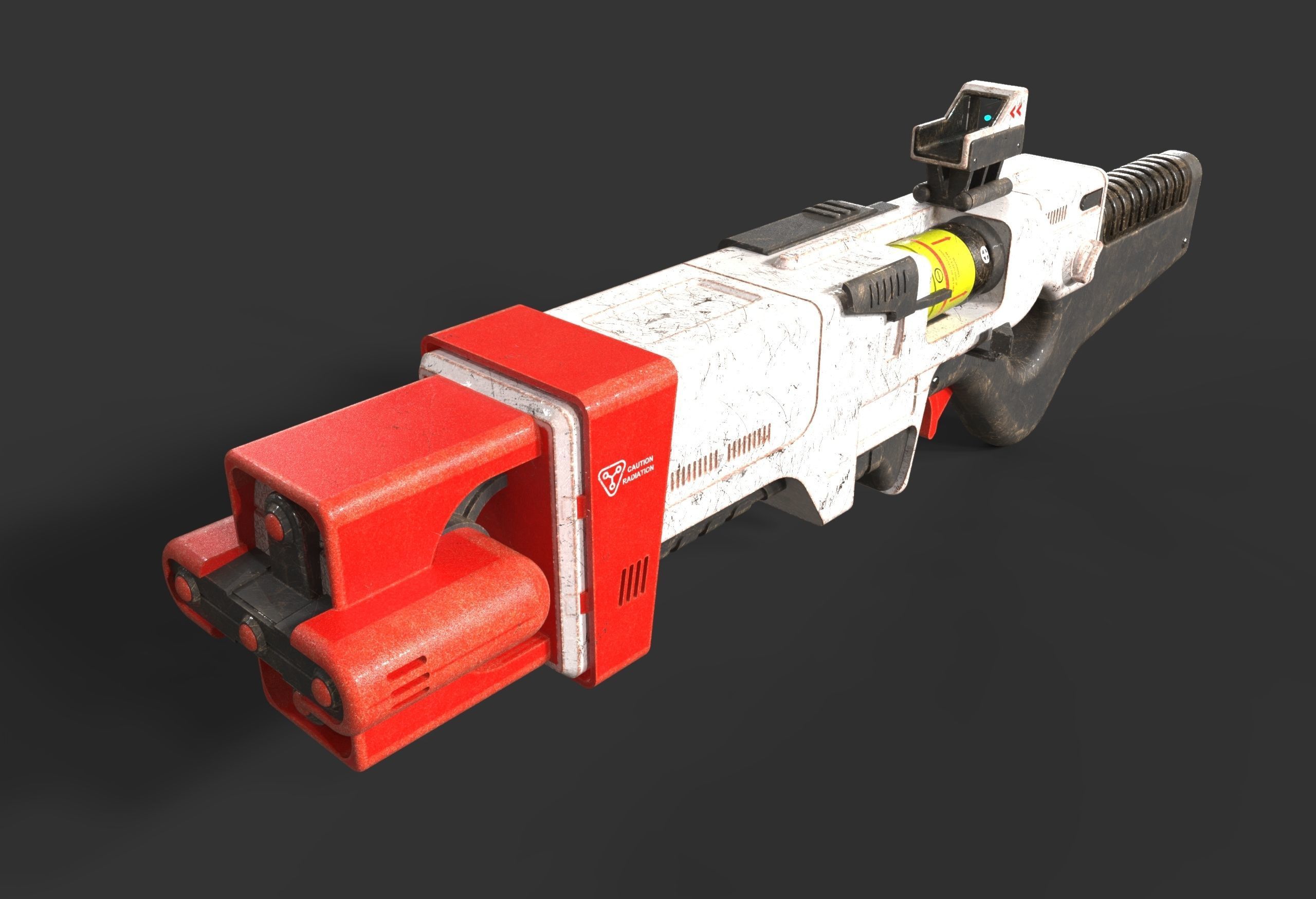 Institute Laser Rifle Fallout 3D model 3D printable | CGTrader