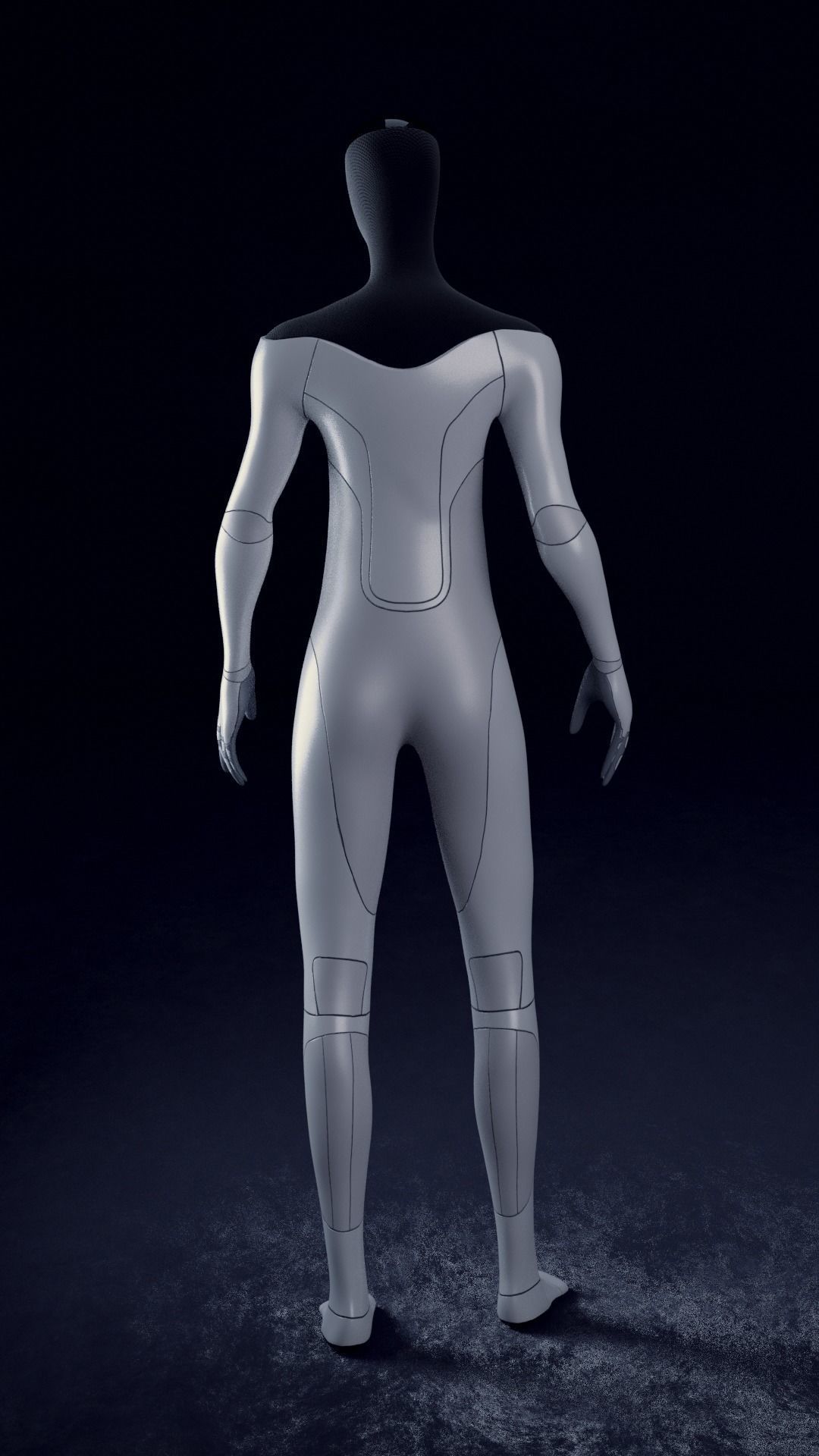 3D model Tesla Bot High Quality Faithful 3D model - Blender Eevee ...