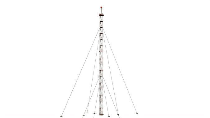 3D model Tv tower VR / AR / low-poly | CGTrader