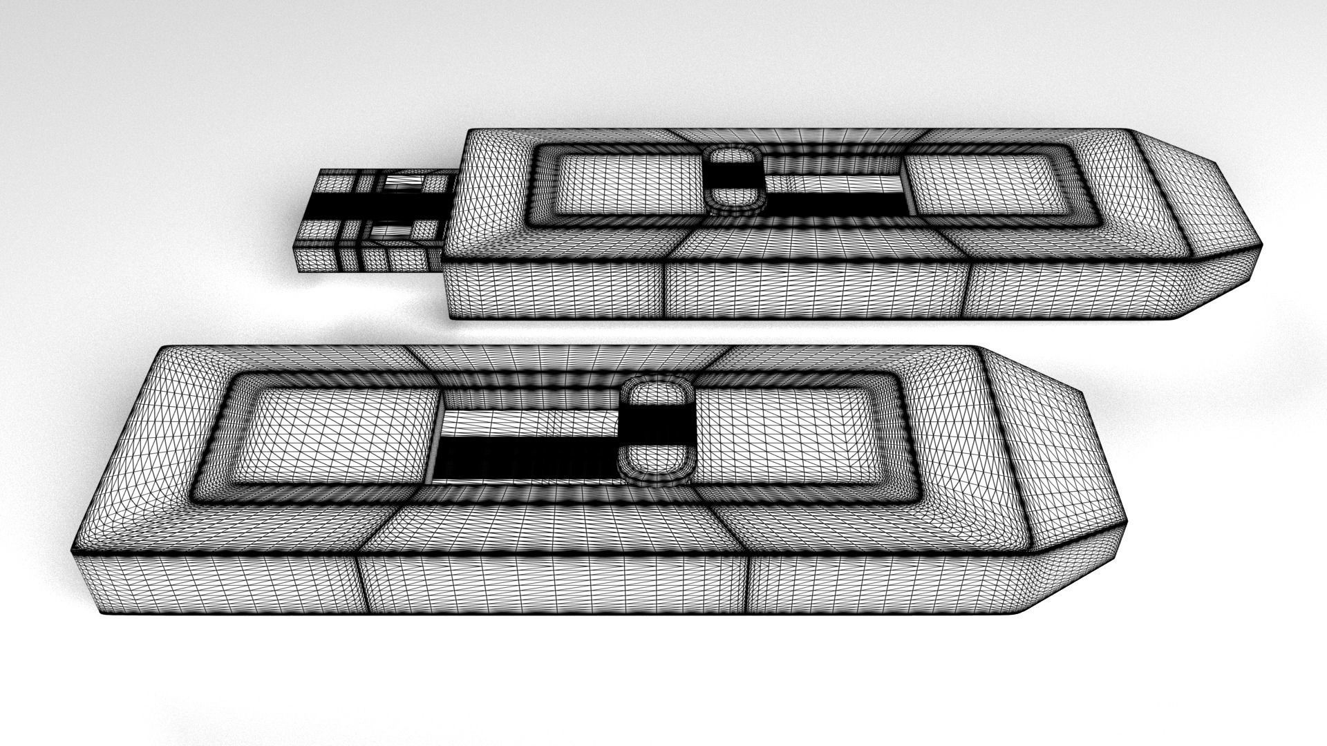 Flashdisk usb flash drive 3D model | CGTrader