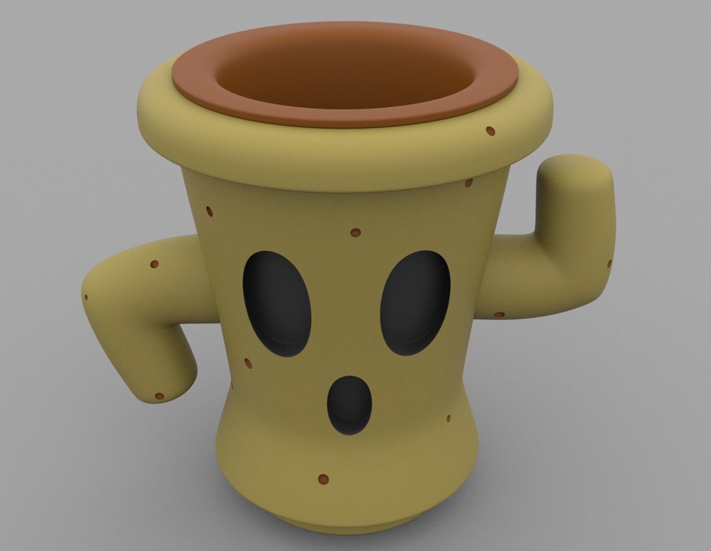 Gyroid Planter model - printable 3D model | CGTrader