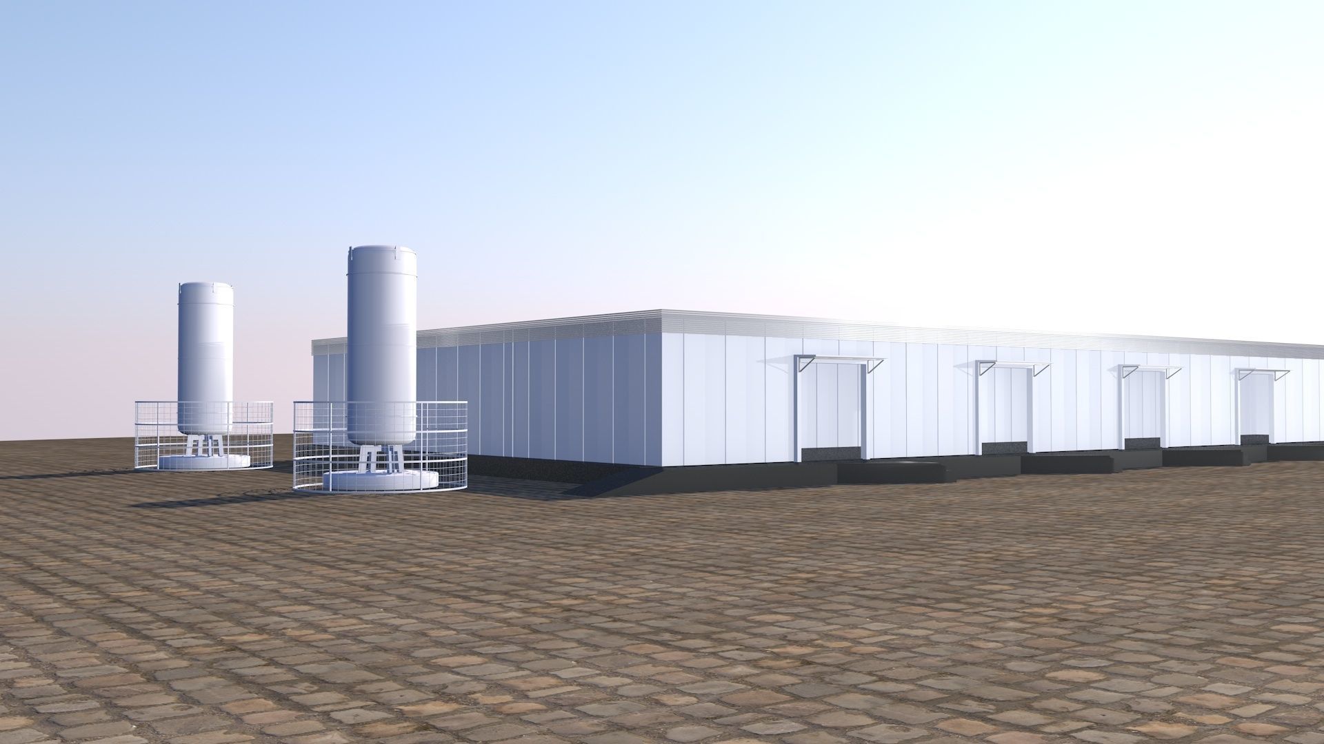 Cold storage free VR / AR / low-poly 3D model | CGTrader