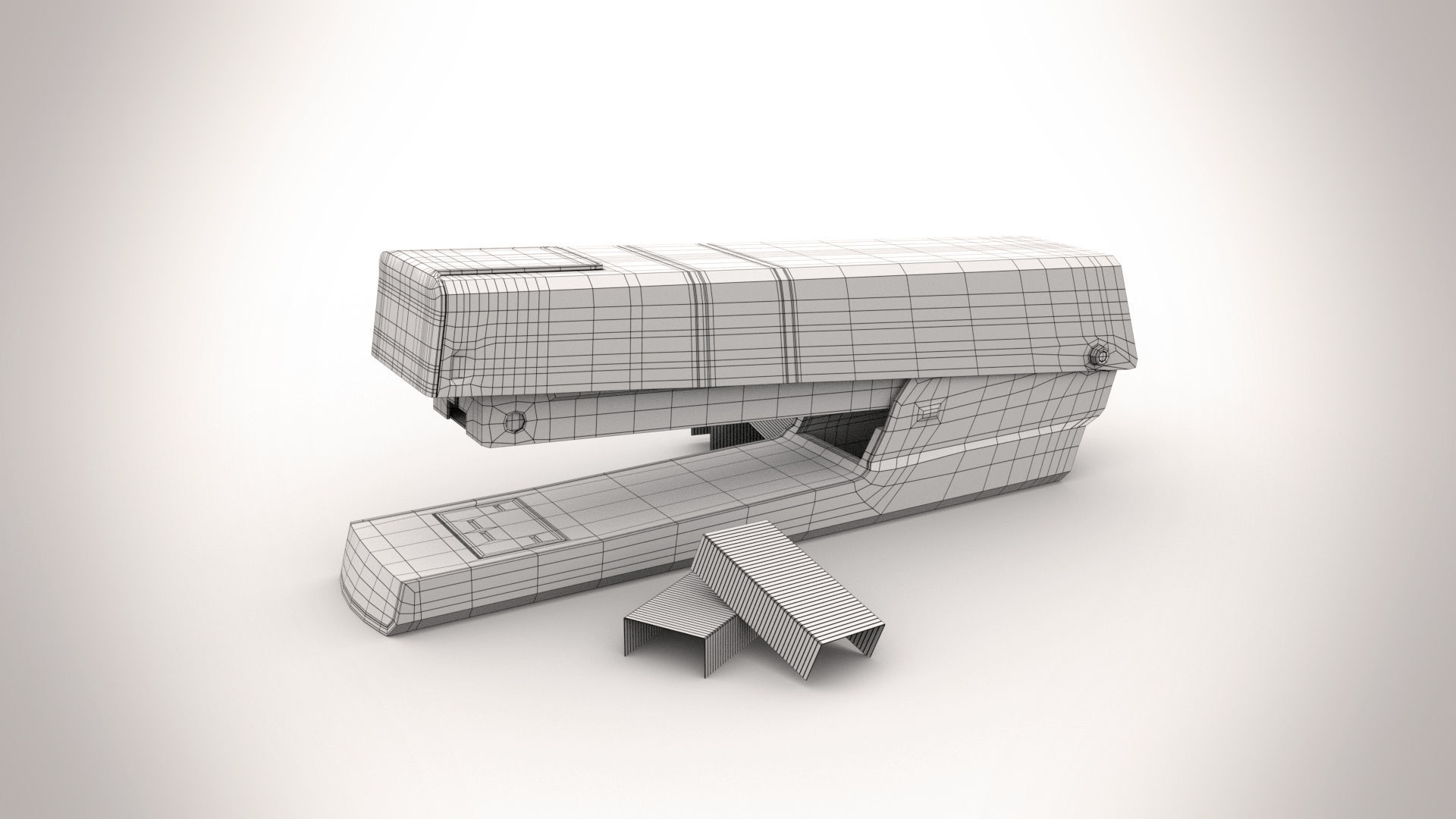 Stapler 3d-model in mb and obj 3D model | CGTrader