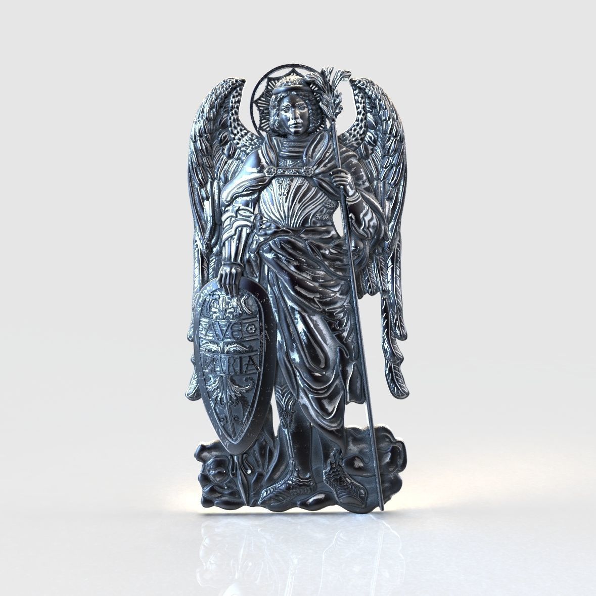 AVE MARIA 3D model 3D printable | CGTrader