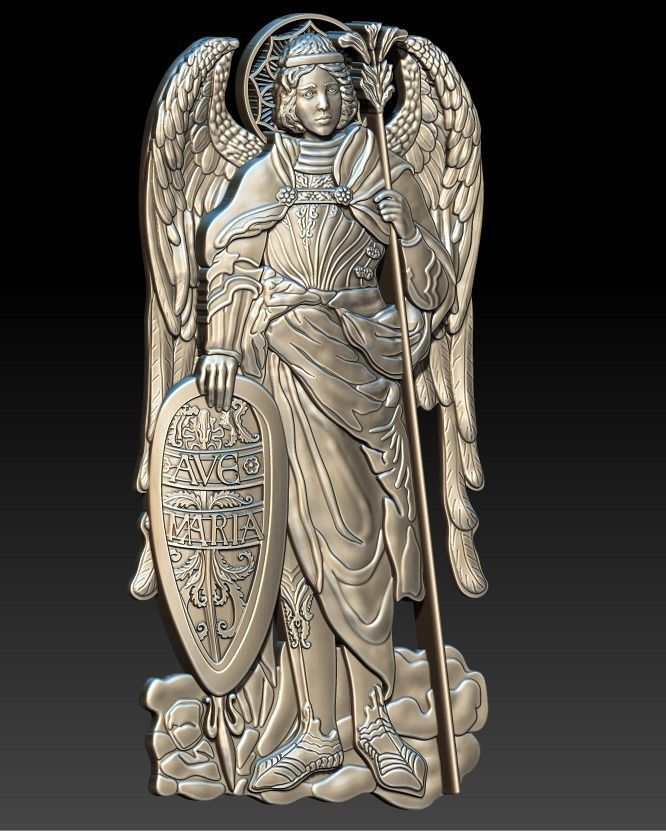 AVE MARIA 3D model 3D printable | CGTrader