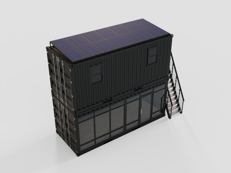 Universal Store Container 3D model | CGTrader