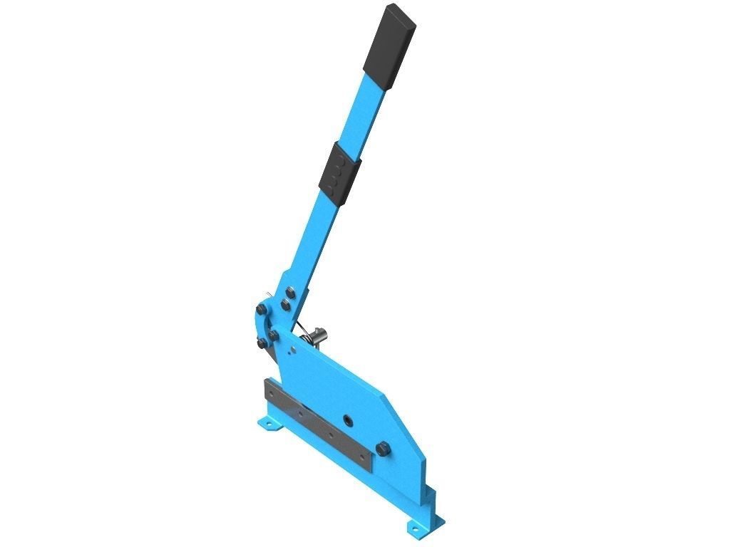 Hand Lever Shear 3D model | CGTrader