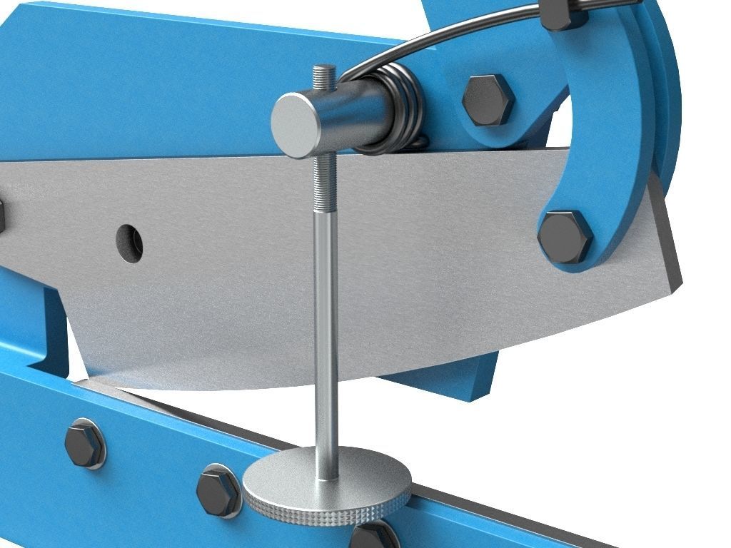 Hand Lever Shear 3D model | CGTrader