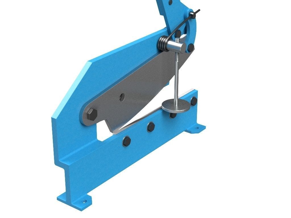Hand Lever Shear 3D model | CGTrader