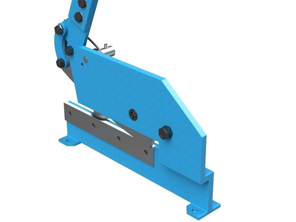 Hand Lever Shear 3D model | CGTrader