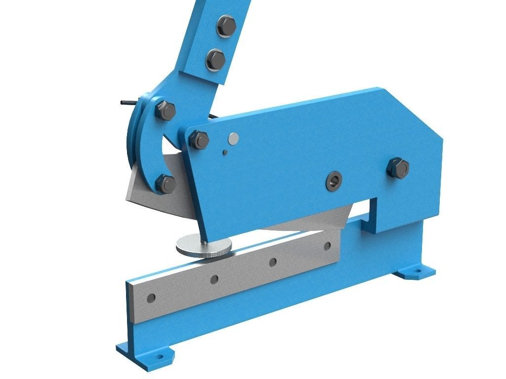 Hand Lever Shear 3D model | CGTrader