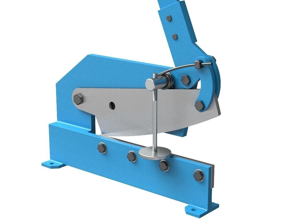 Hand Lever Shear 3D model | CGTrader