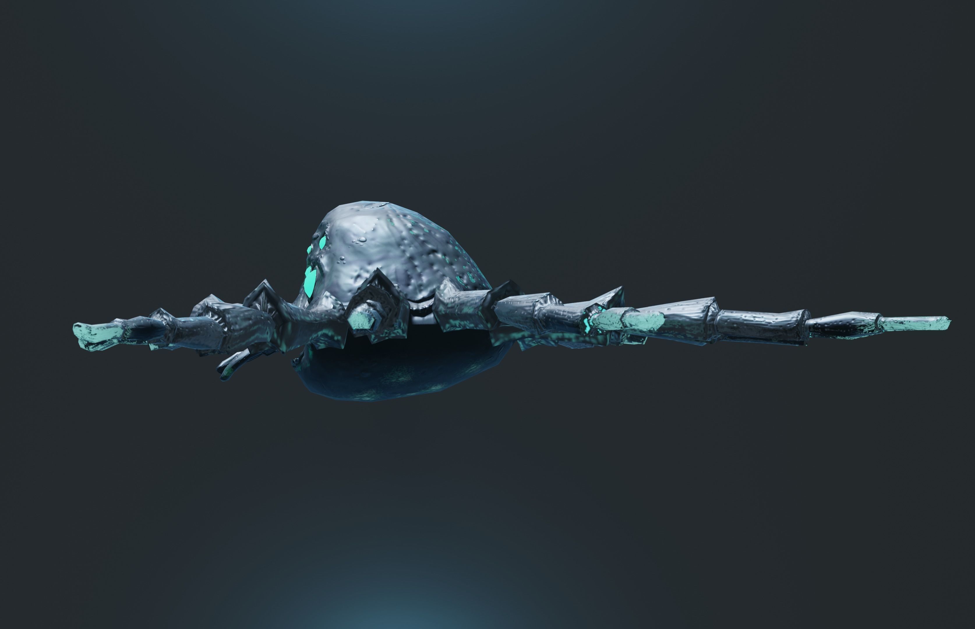 3D model Stylized Spider Monster Chibi VR / AR / low-poly | CGTrader