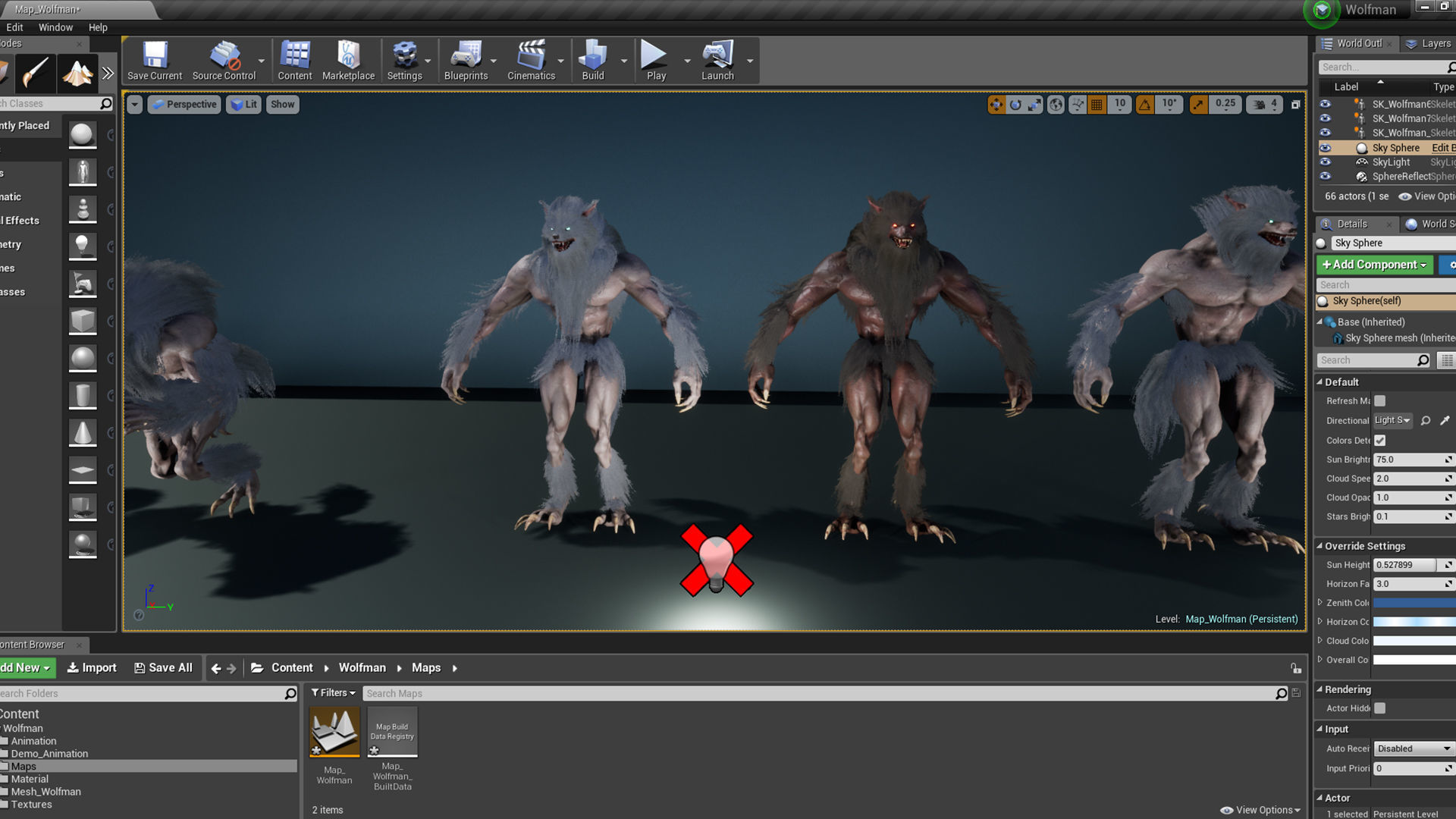 3D model Wolfman - Game Ready VR / AR / low-poly | CGTrader
