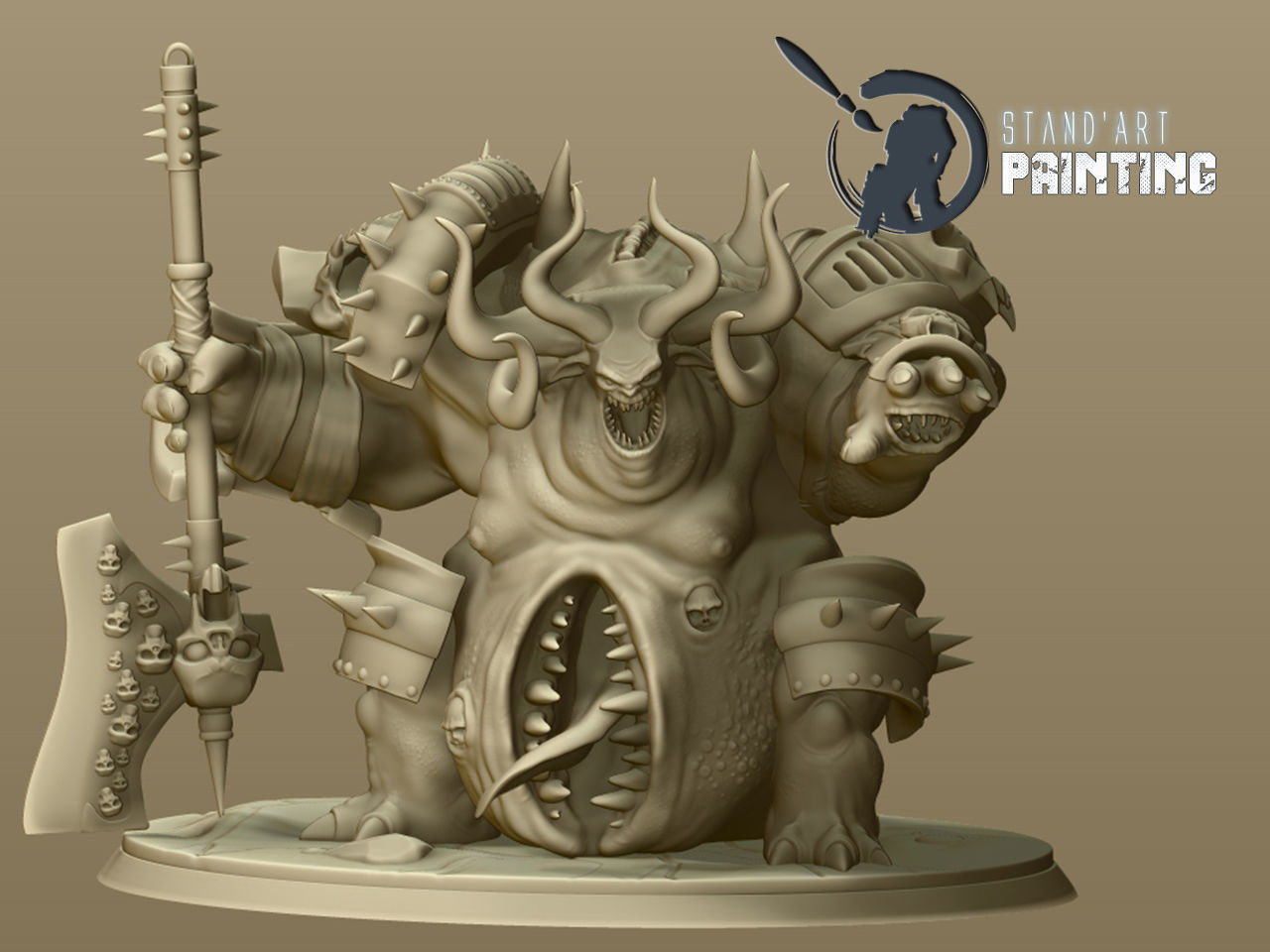 Lord Gargant v2 3D model | CGTrader
