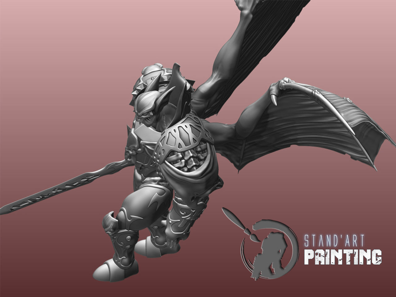 Space Vampire Lord 3D model | CGTrader