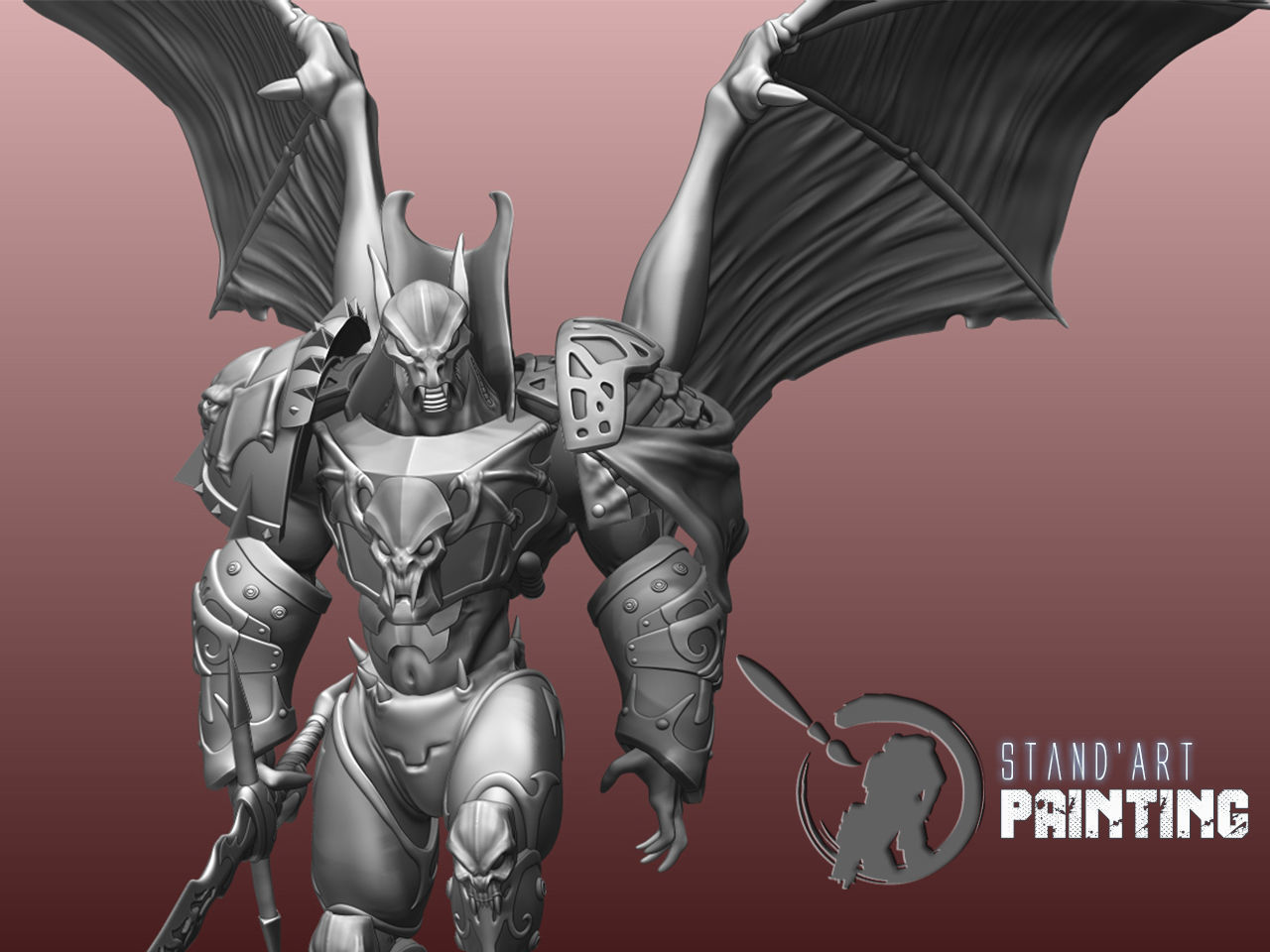 Space Vampire Lord 3D model | CGTrader