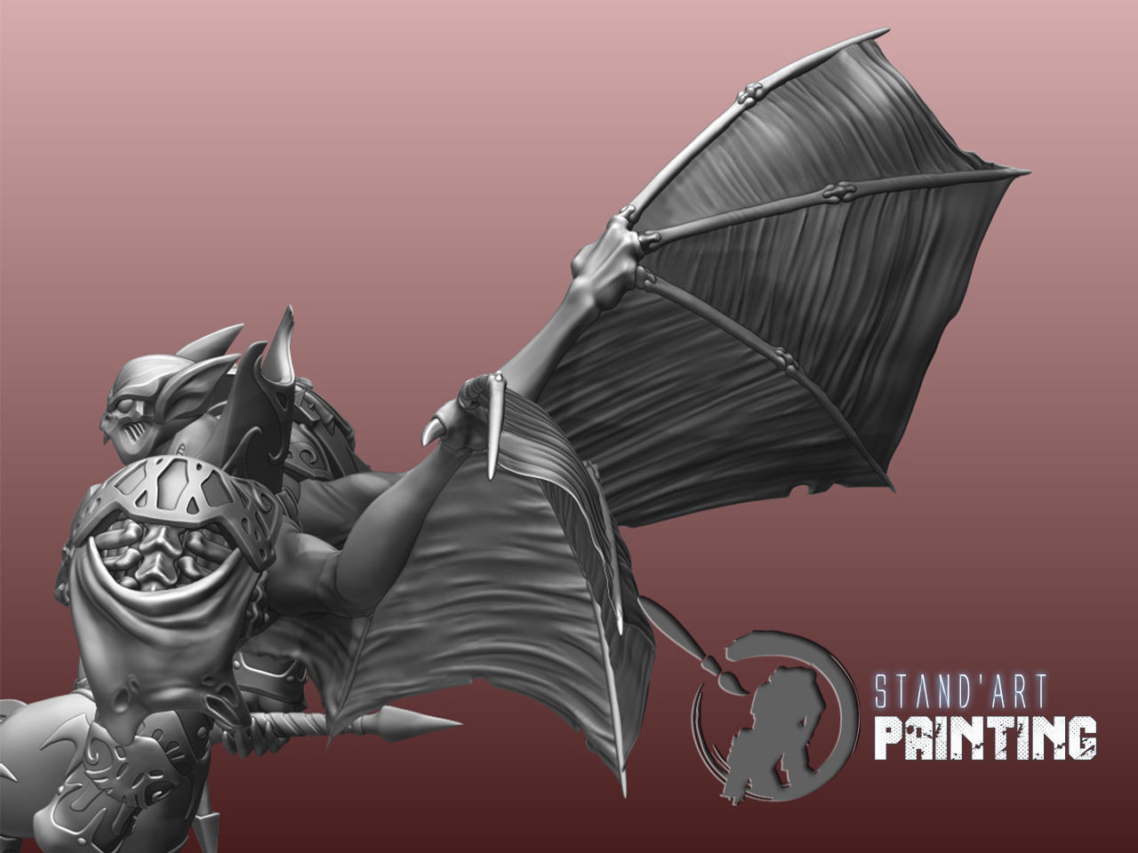 Space Vampire Lord 3D model | CGTrader