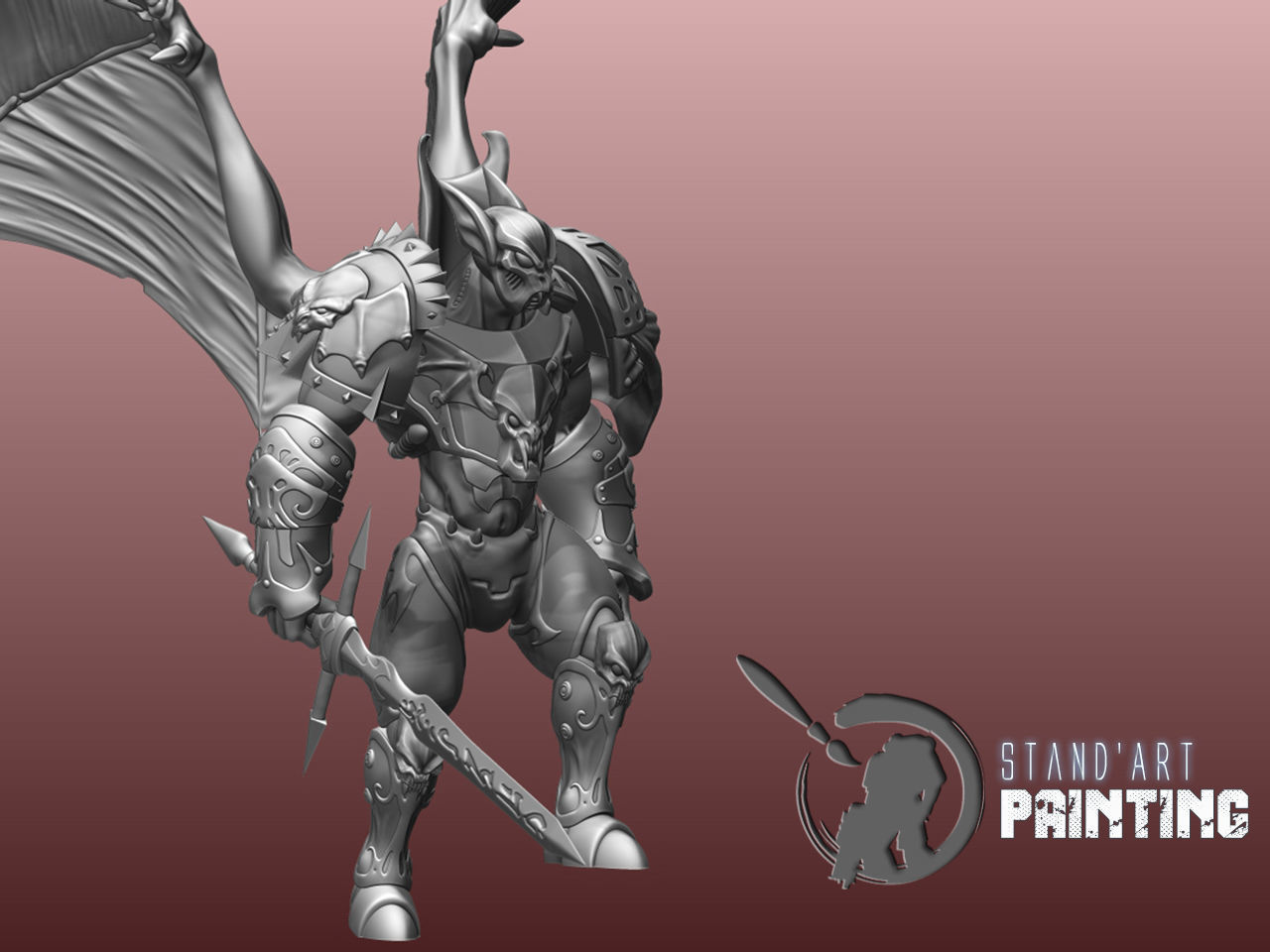 Space Vampire Lord 3D model | CGTrader