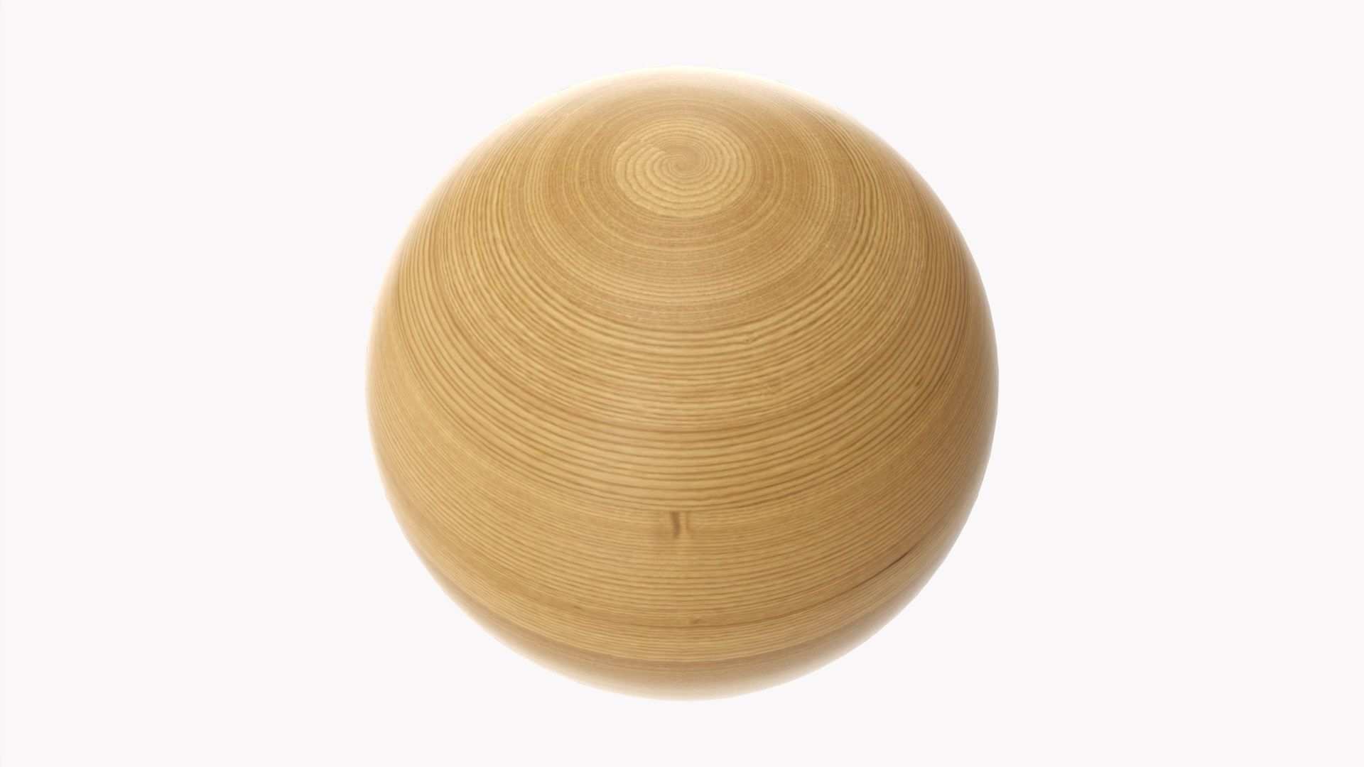 Wooden sphere free 3D model | CGTrader