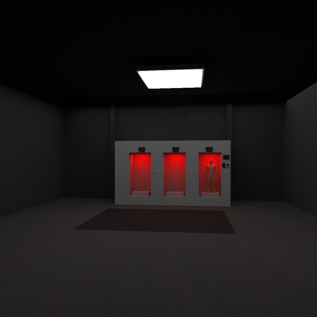 3D model Human test halls VR / AR / low-poly | CGTrader