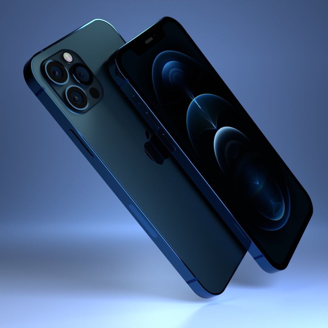 iPhone 12 pro model all colors 3D model animated | CGTrader
