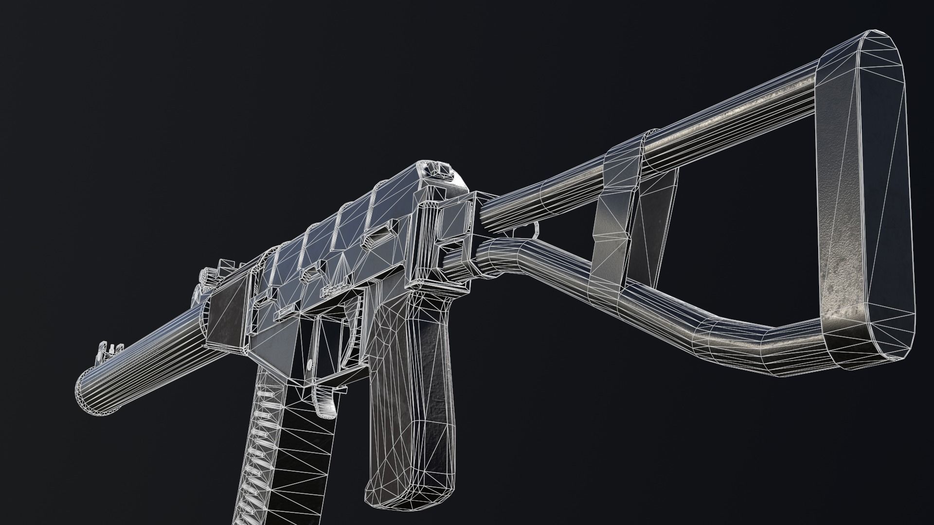 ASVal Weapon free VR / AR / low-poly 3D model | CGTrader