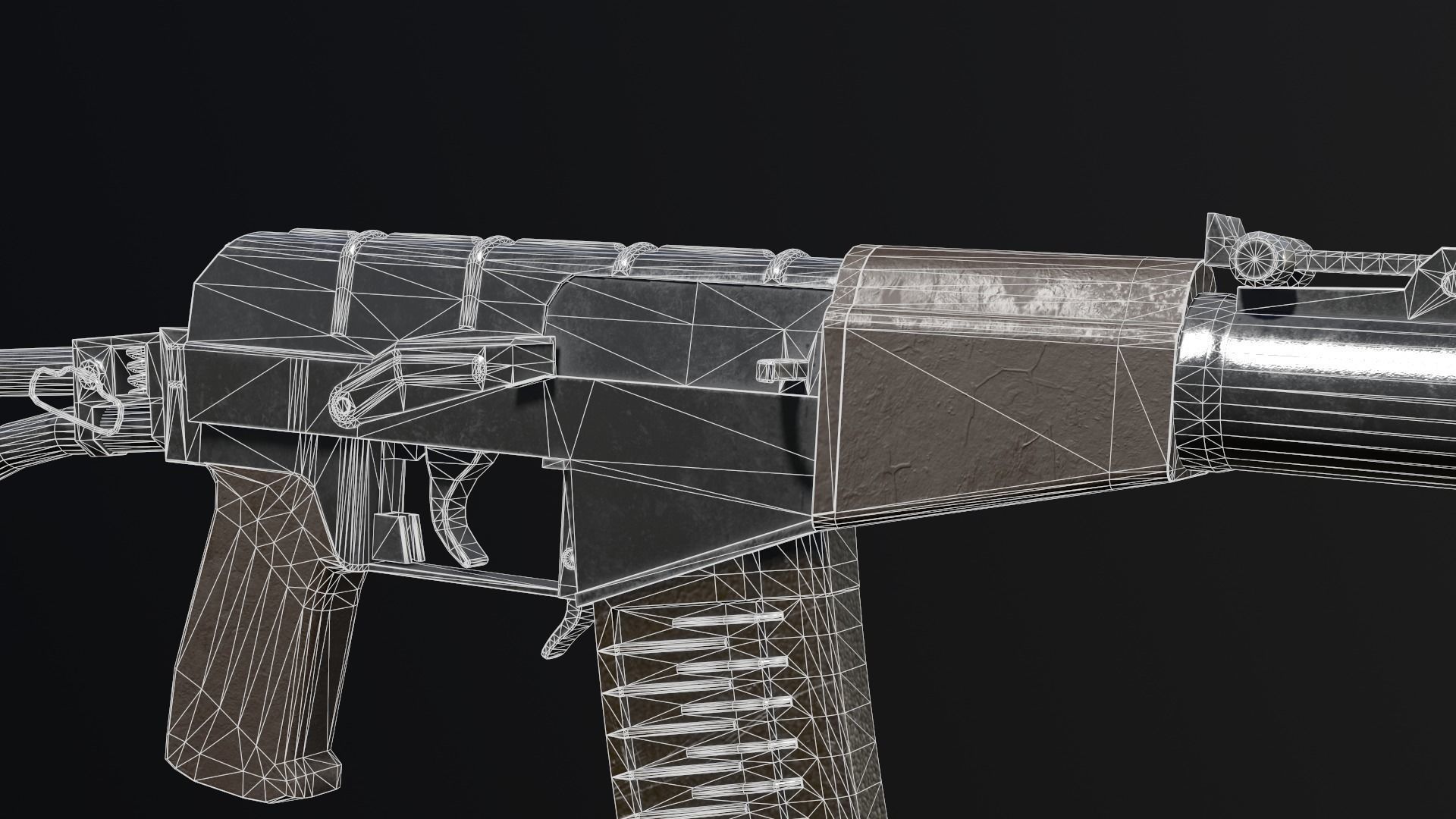 ASVal Weapon free VR / AR / low-poly 3D model | CGTrader