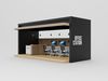Services Counter mall Design 3D model | CGTrader