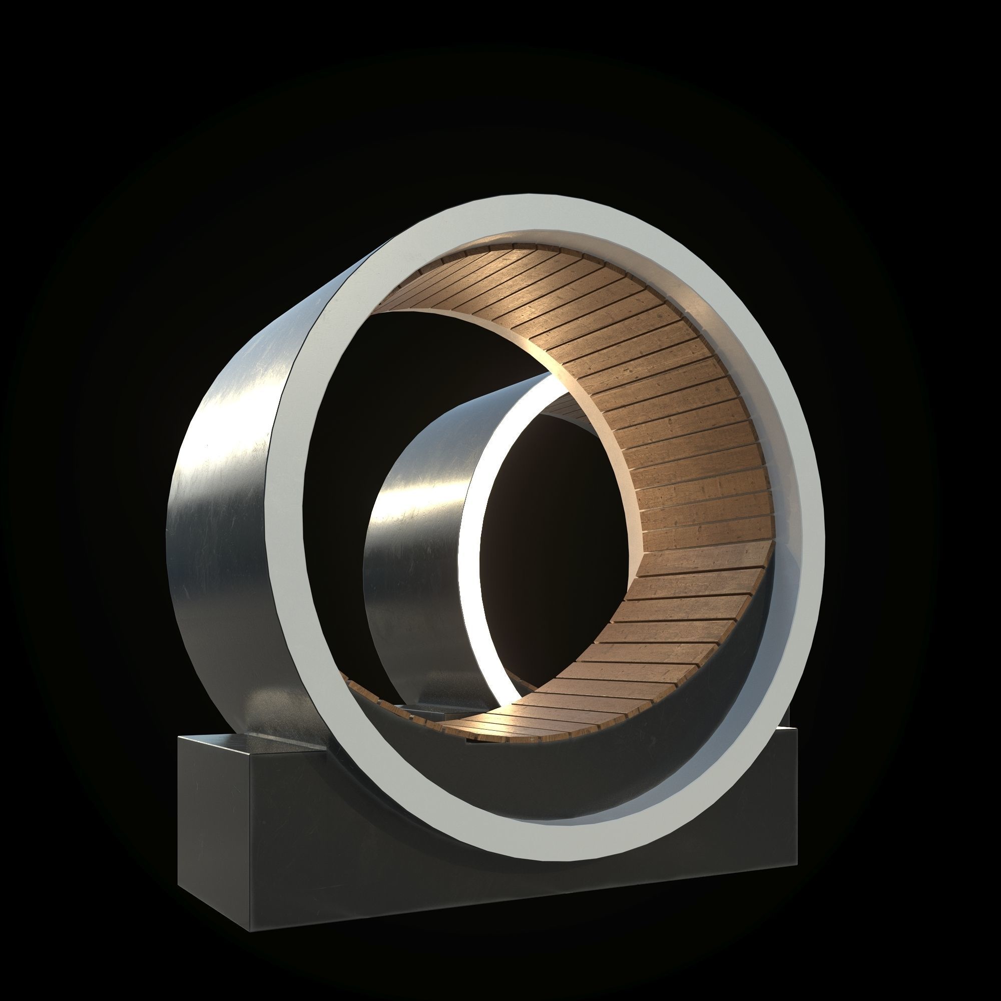 Fusion Bench V1 3D model | CGTrader