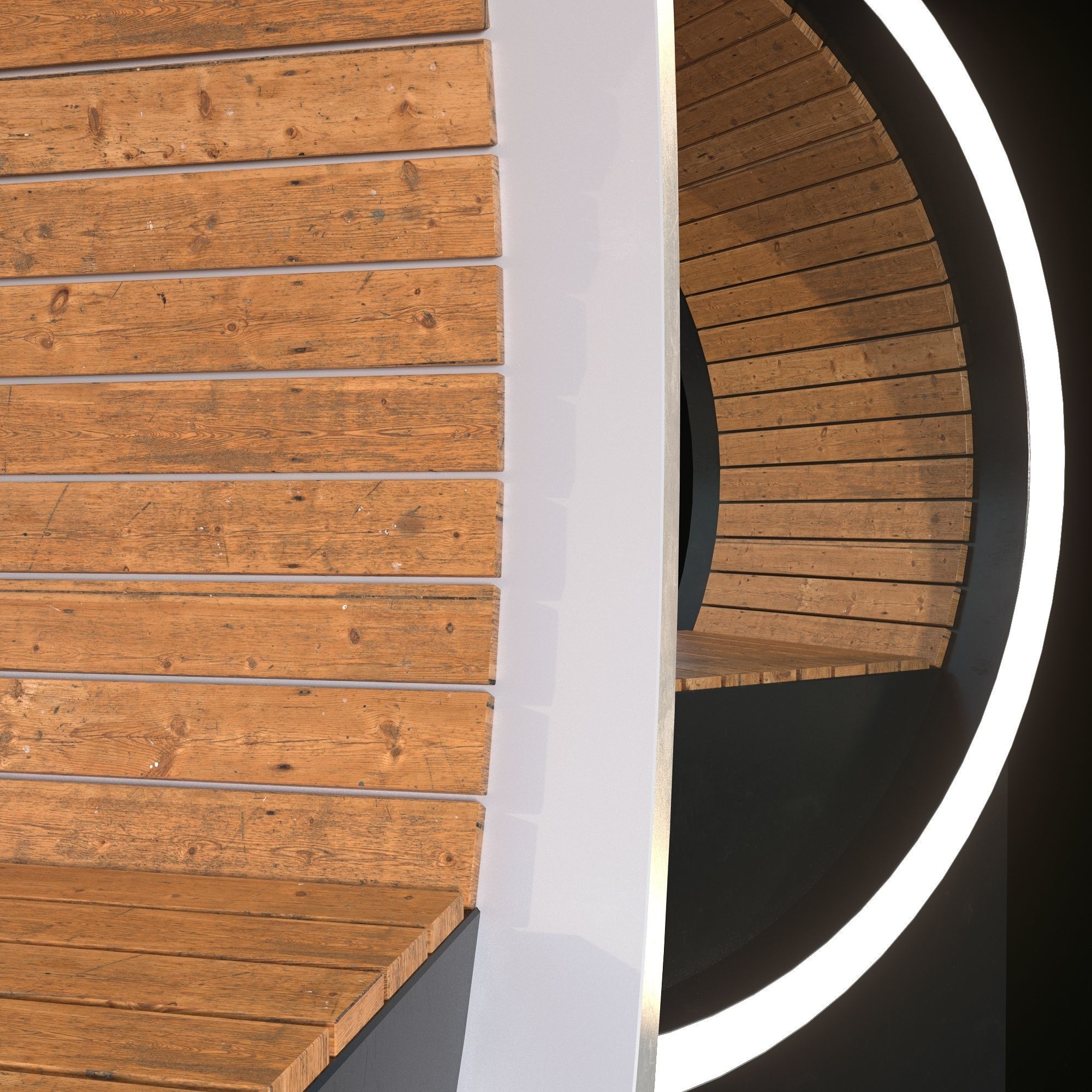 Benches FUSION 3D model | CGTrader