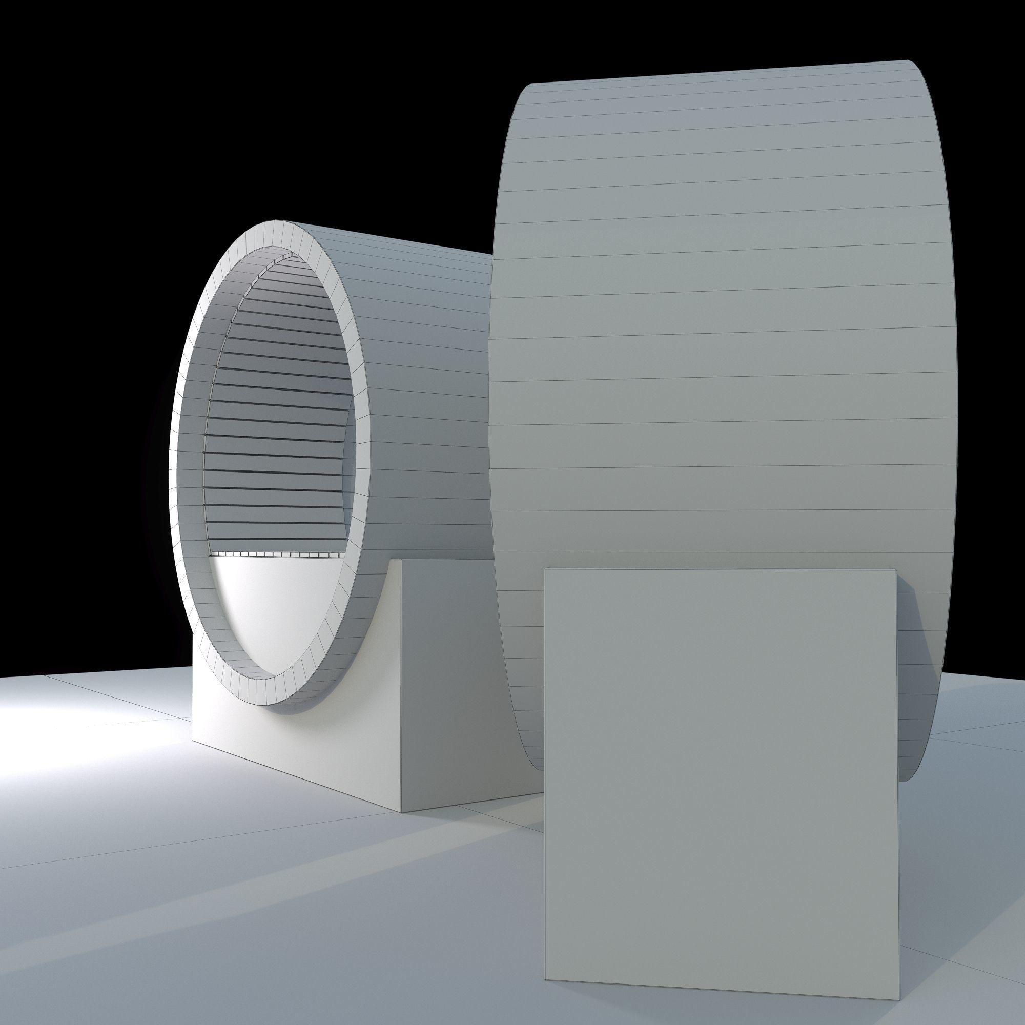 Benches FUSION 3D model | CGTrader