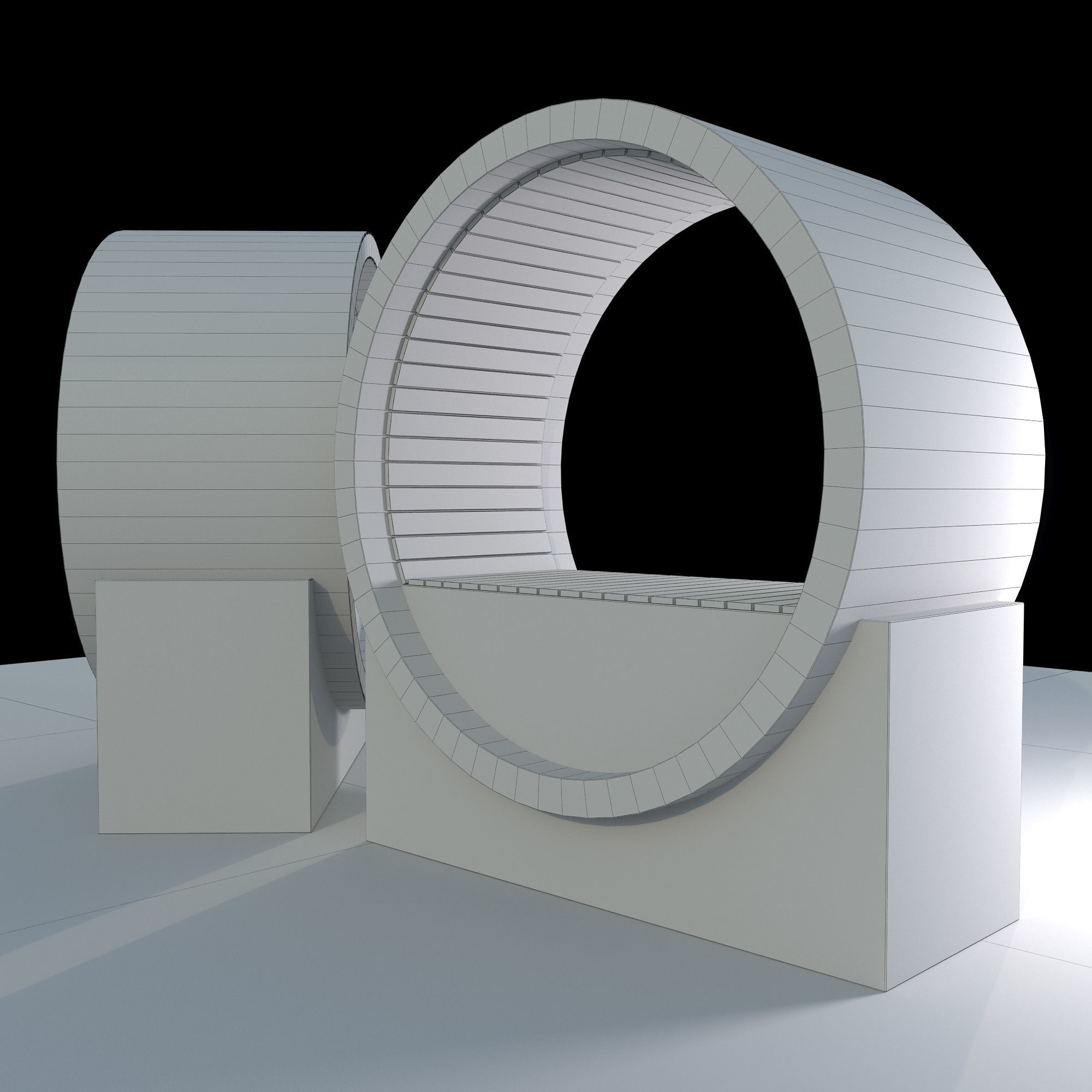 Benches FUSION 3D model | CGTrader