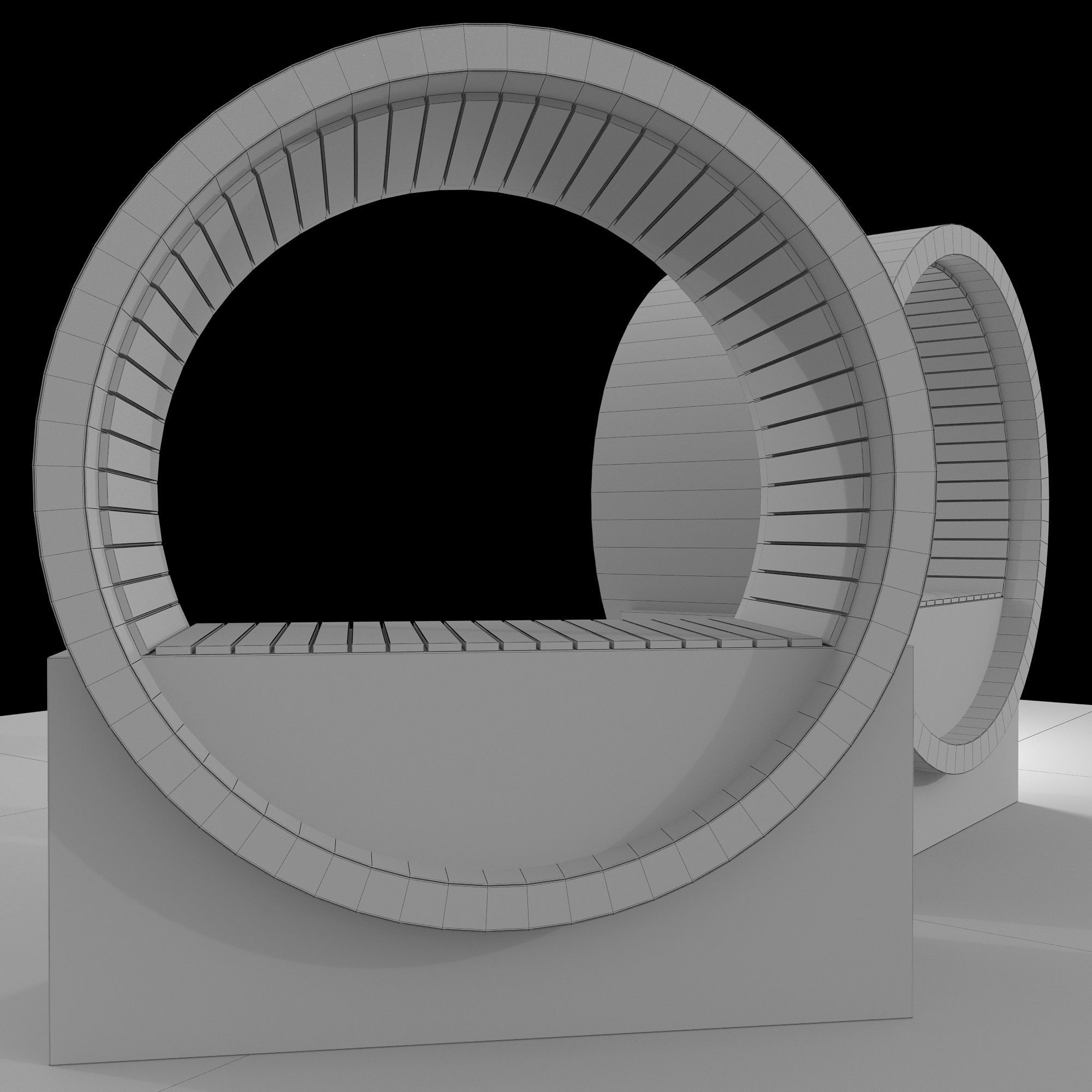 Benches FUSION 3D model | CGTrader