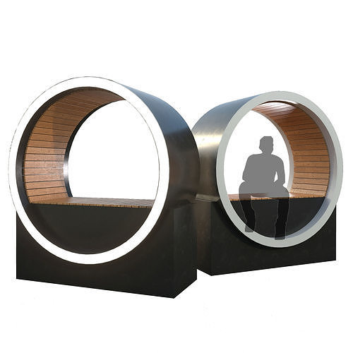 Benches FUSION 3D model | CGTrader