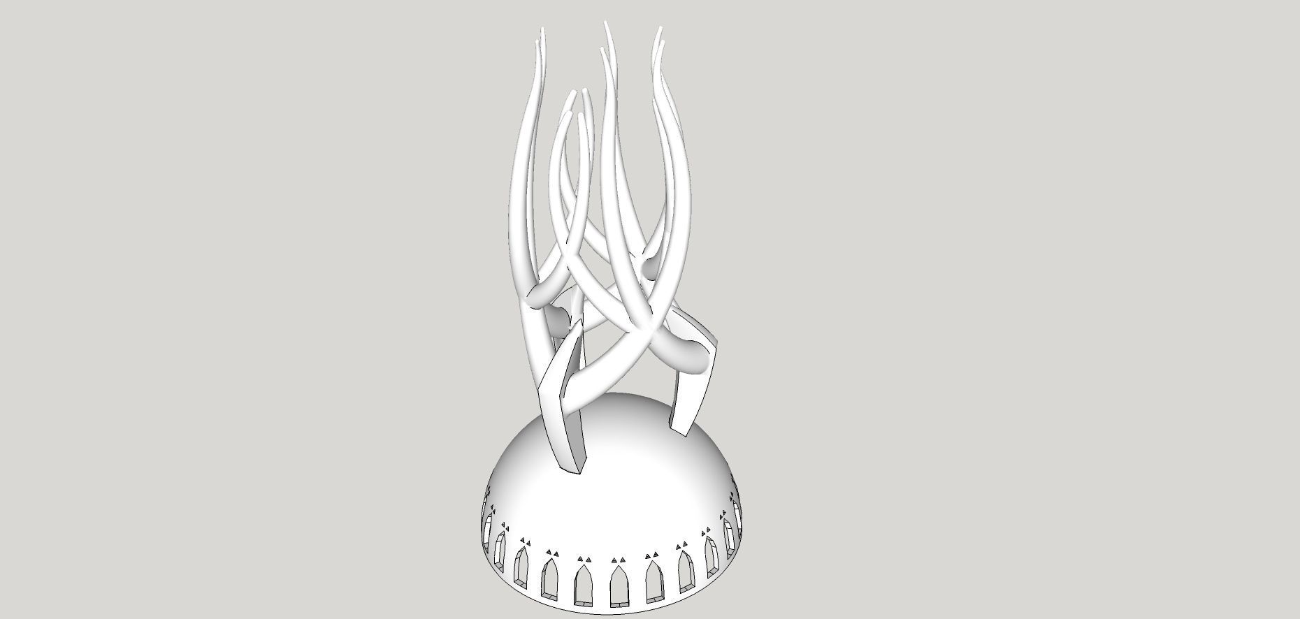 Decorative lamp printable free 3D model 3D printable | CGTrader