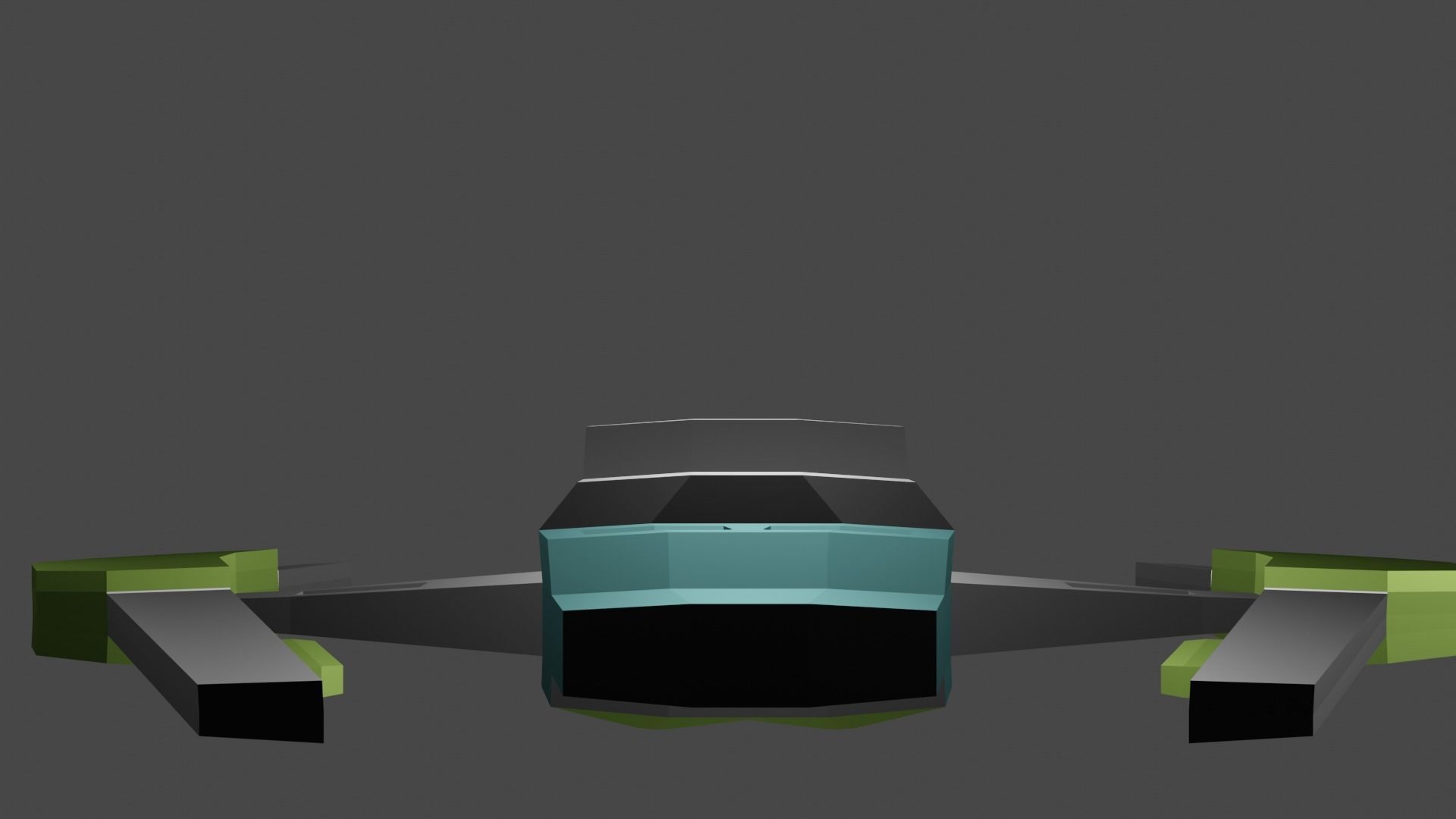3D model Low Poly Simple Spacecraft VR / AR / low-poly | CGTrader