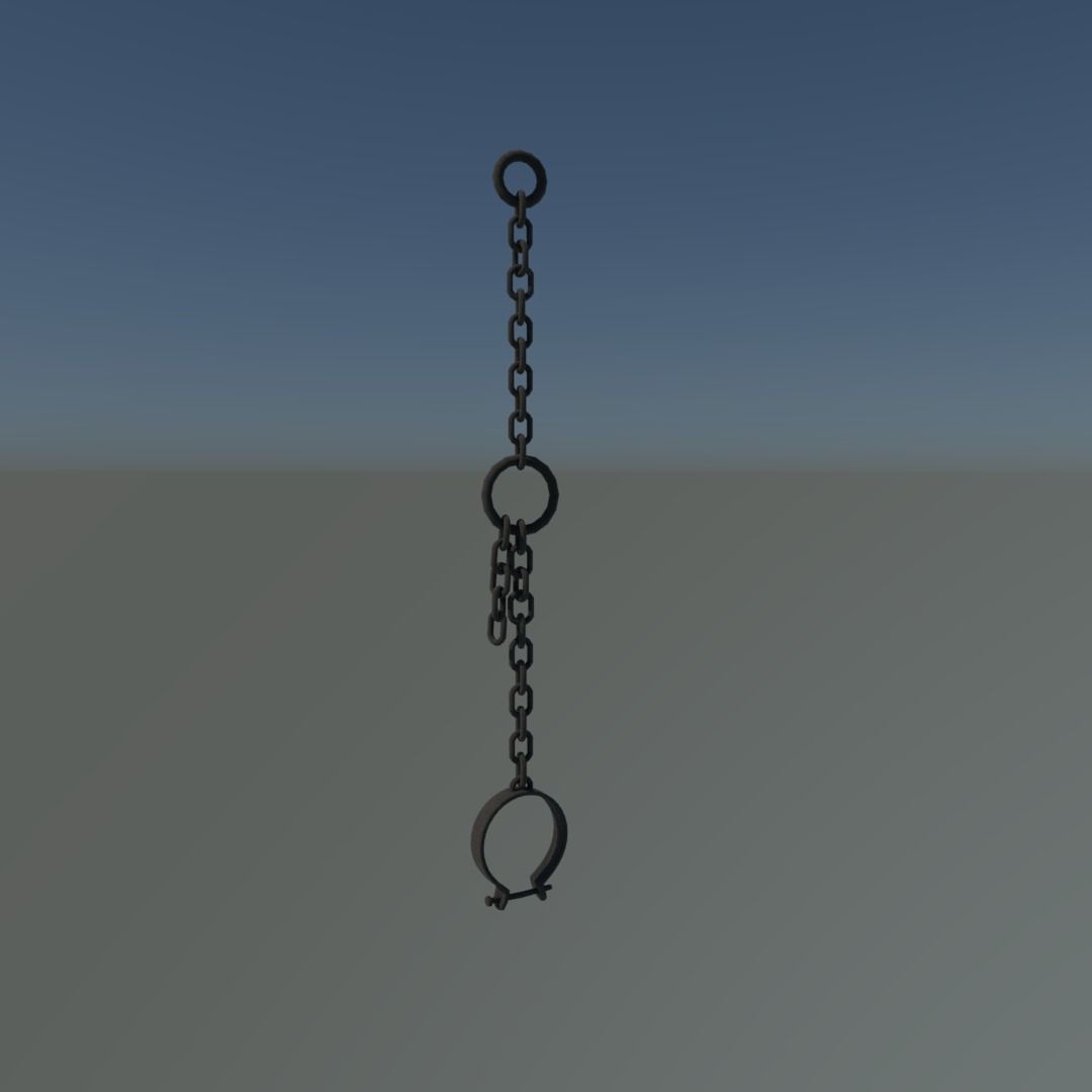 Prison chain free VR / AR / low-poly 3D model | CGTrader