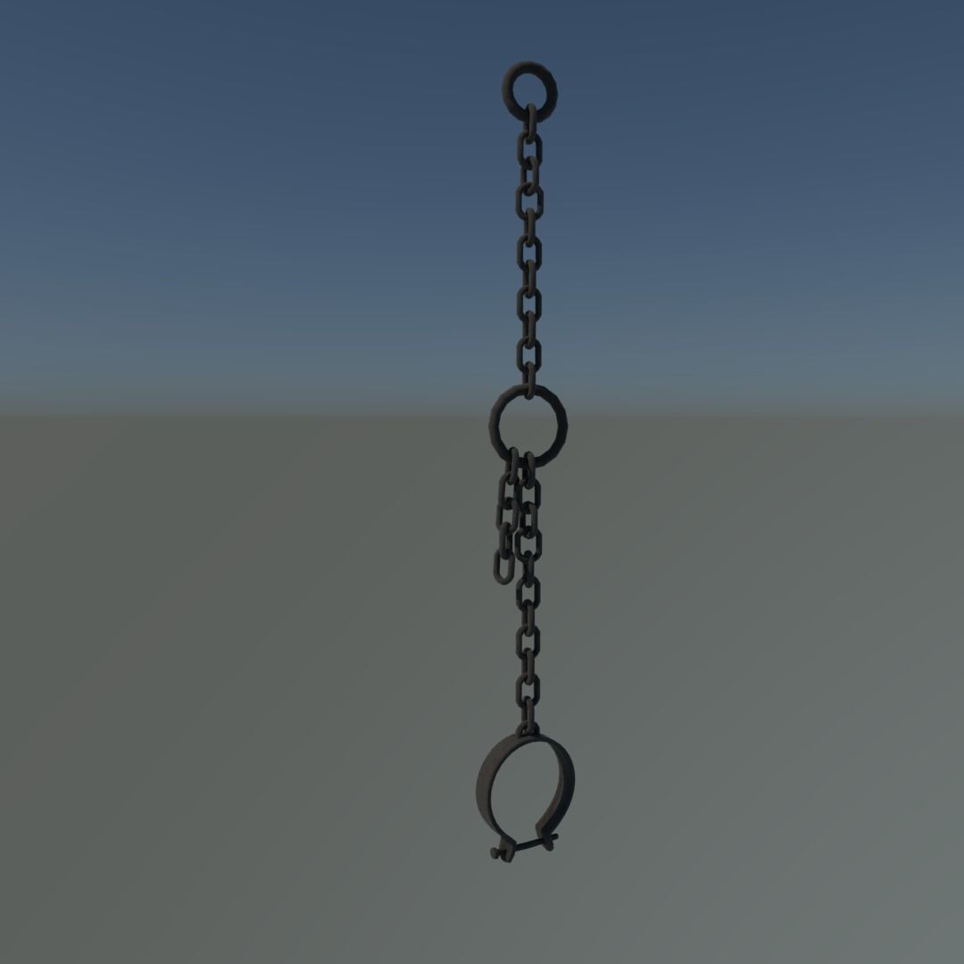 Prison chain free VR / AR / low-poly 3D model | CGTrader
