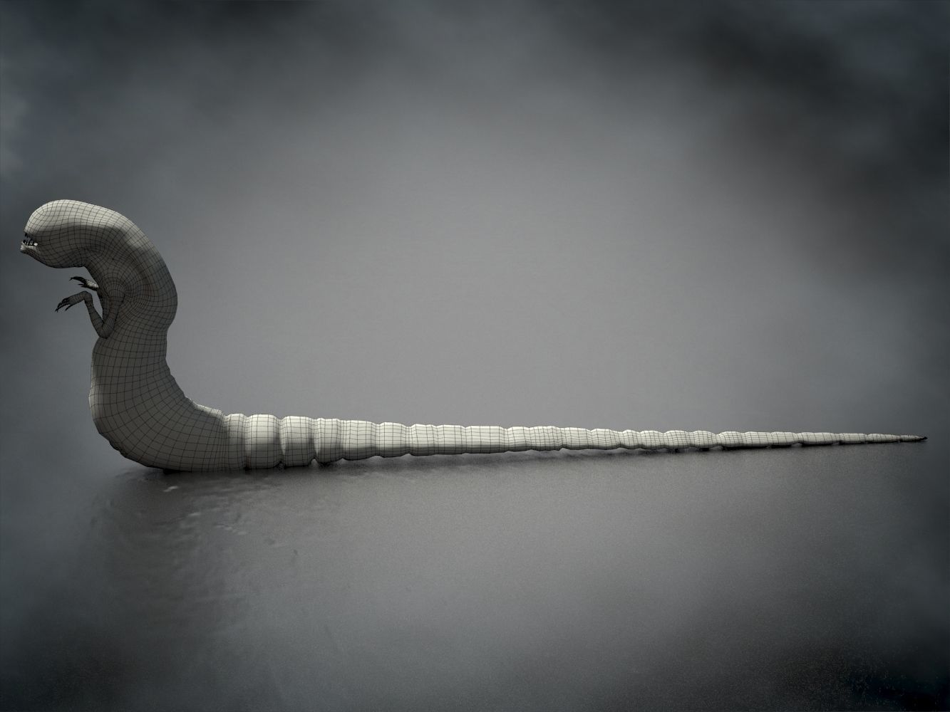 3D model Chestburster VR / AR / low-poly rigged | CGTrader