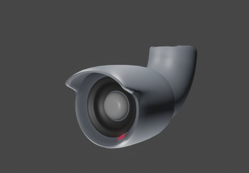 CCTV Camera Low Poly free 3D model | CGTrader