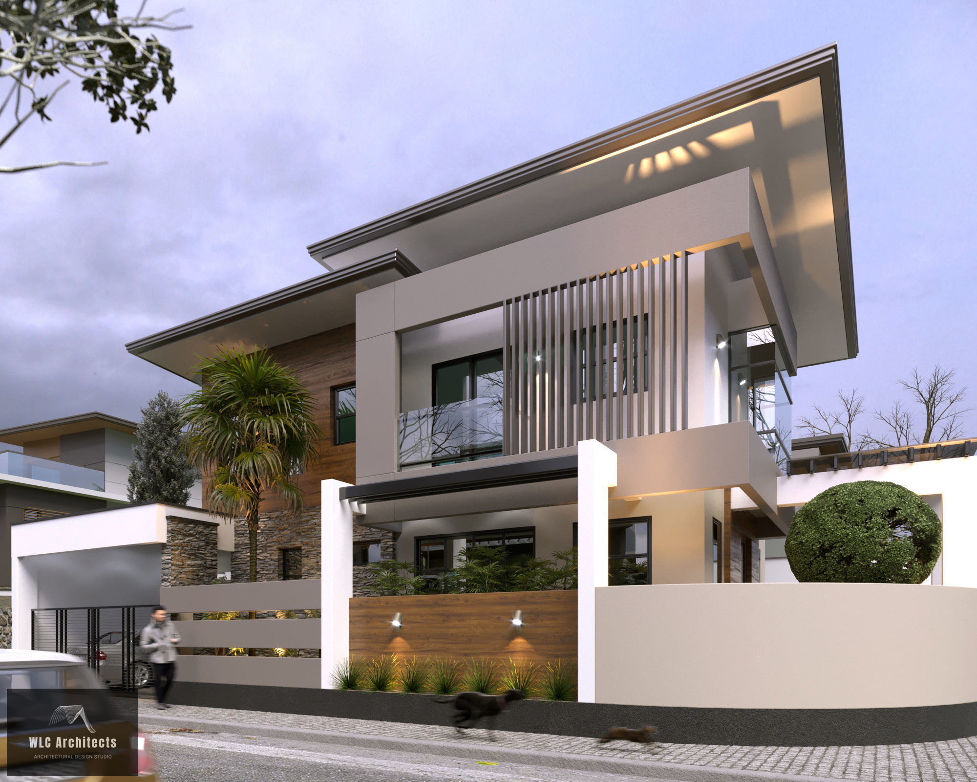 Modern House By WLC Architects 3D model | CGTrader
